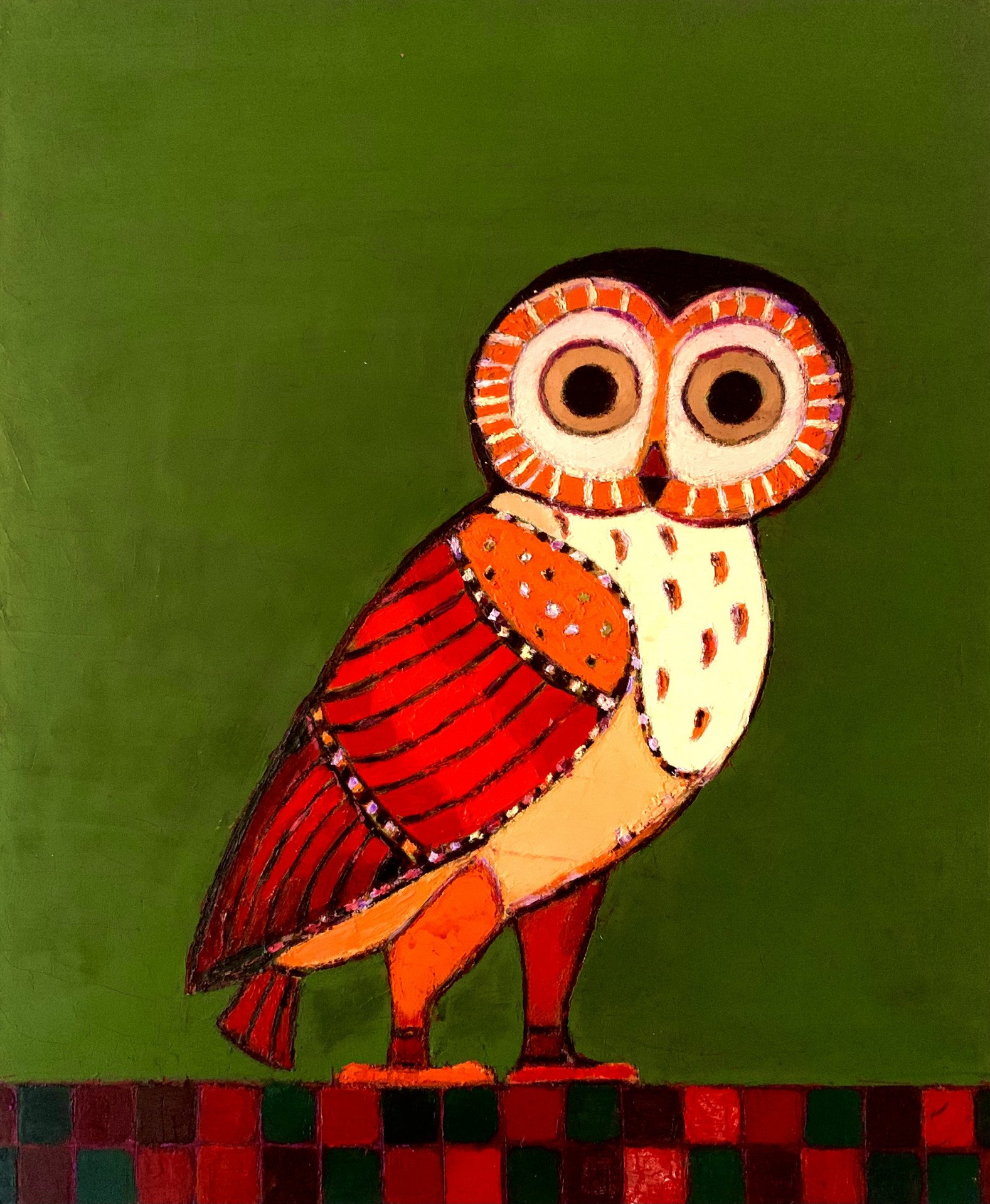 The Stare Painting by Valya Boneva - Jose Art Gallery