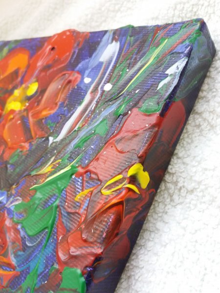 Expression of Red Painting by Galina Grygoruk