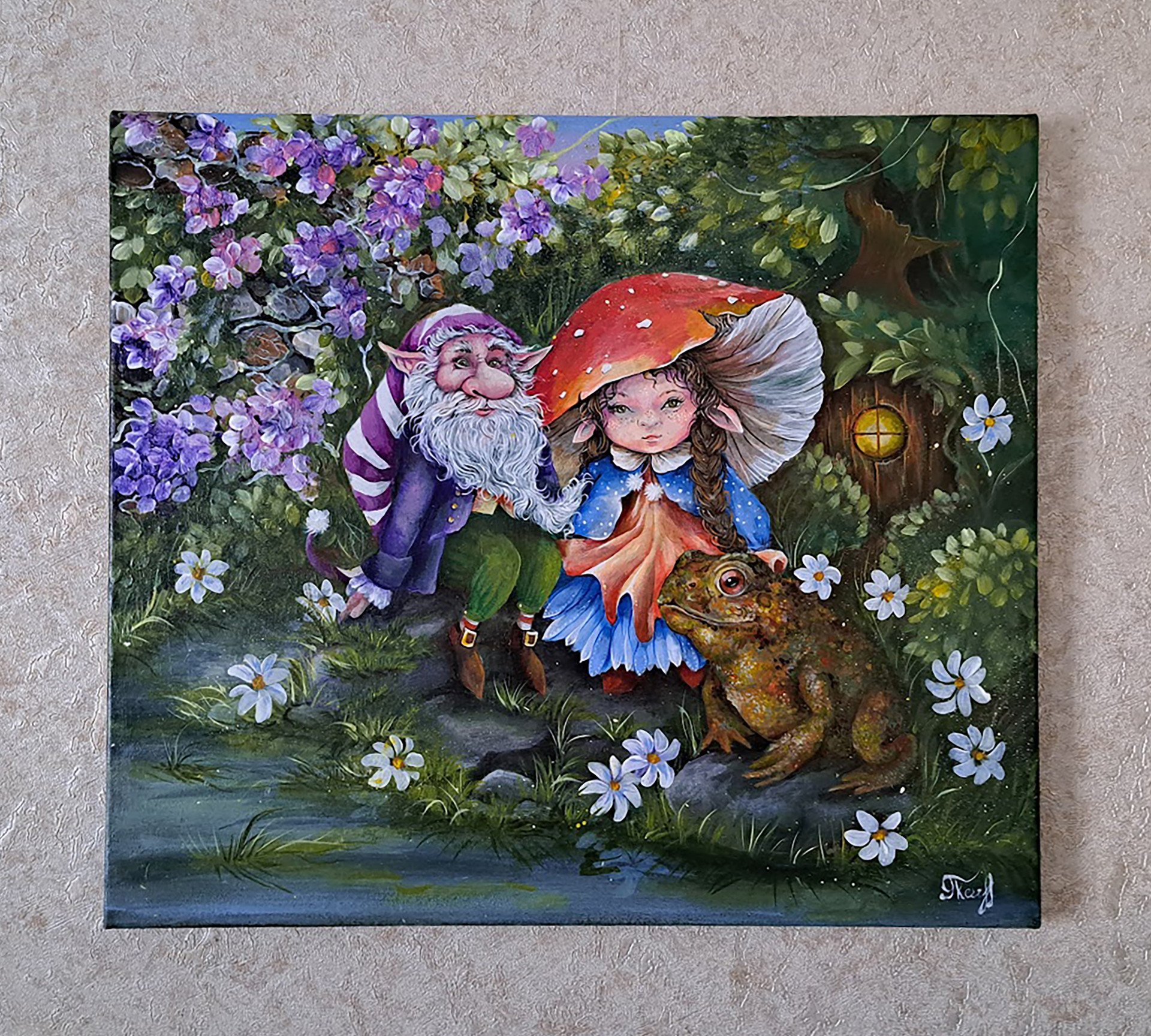 Fairy Tale Time Painting by Katerina Polіshchuk - Jose Art Gallery