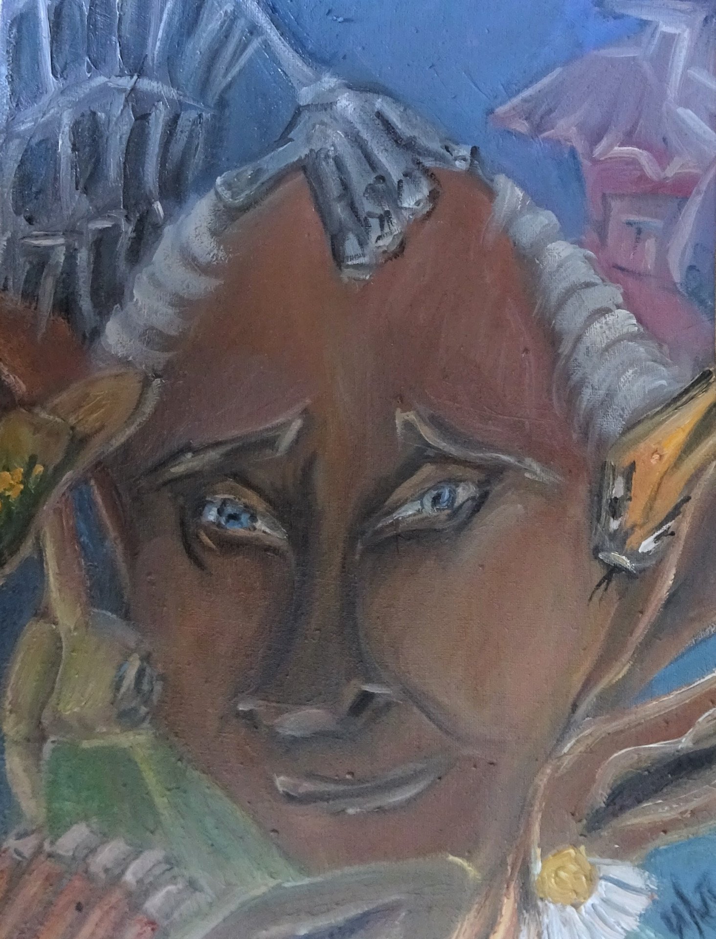 Subpersonality of Vladimir Putin Painting by Irina Letiashchaia