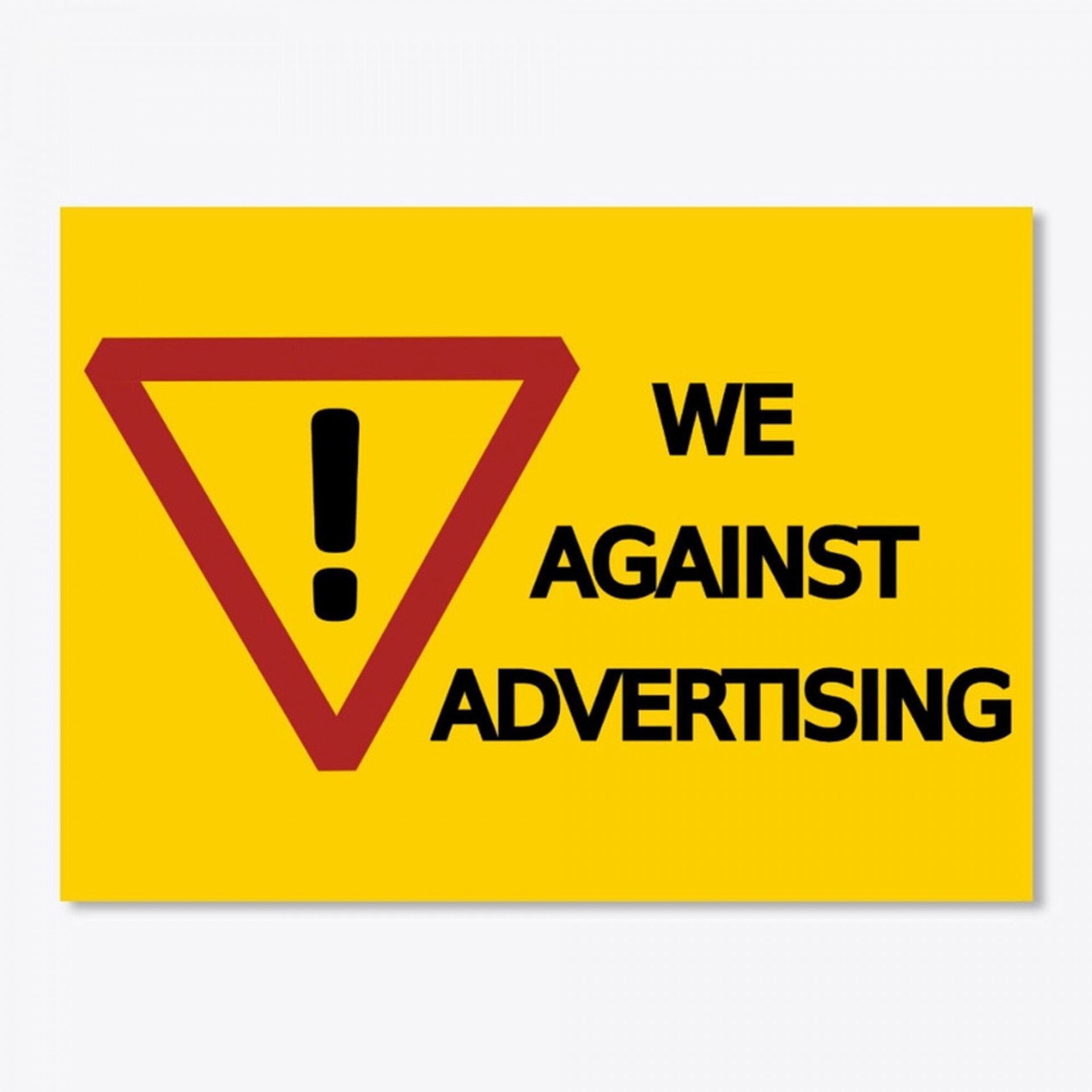 Картина «Anti-ads mailbox sticker», yuri lazarishin