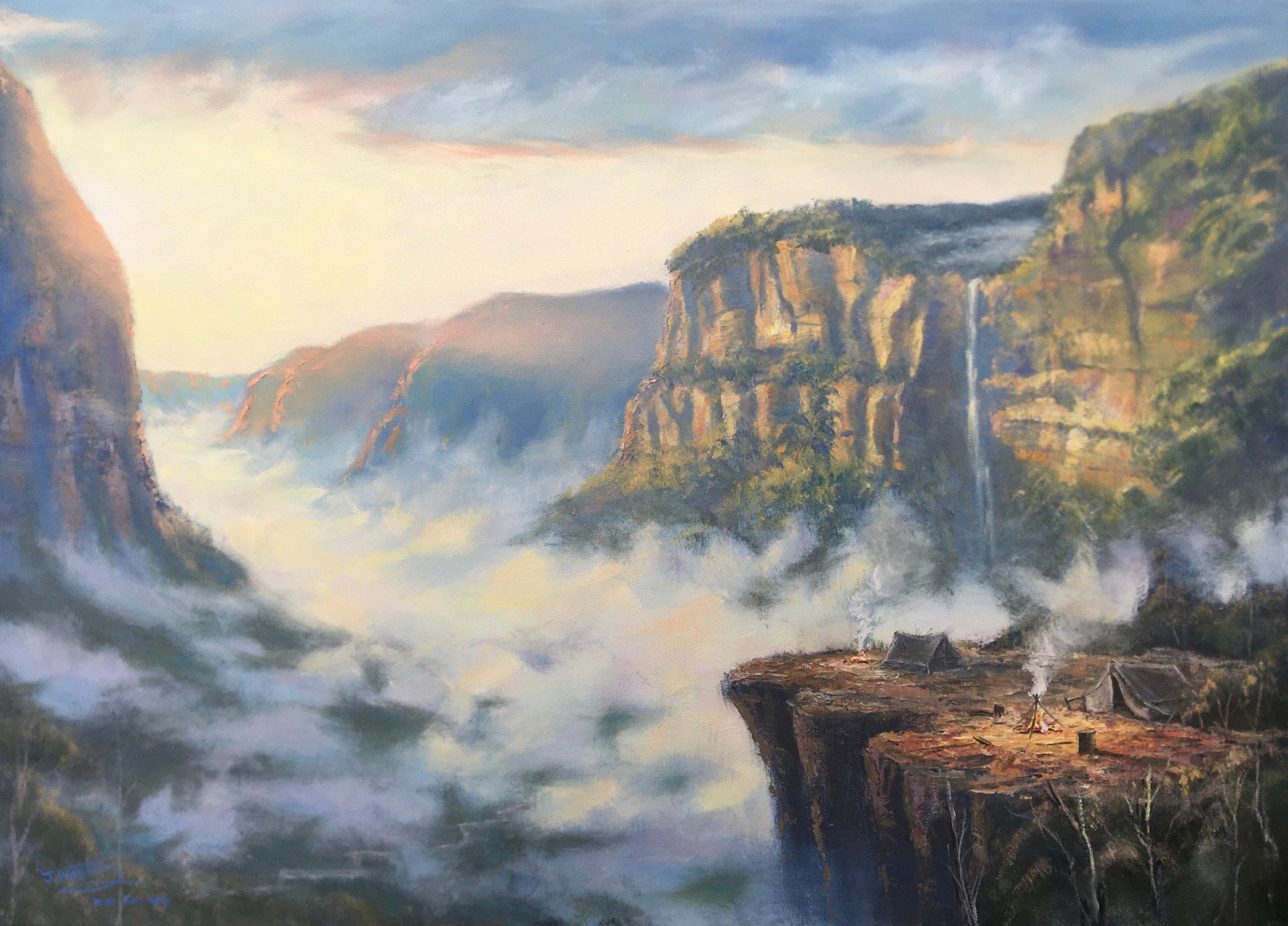 Pinturas de paisajes australianos Pintura de Jeremy Western