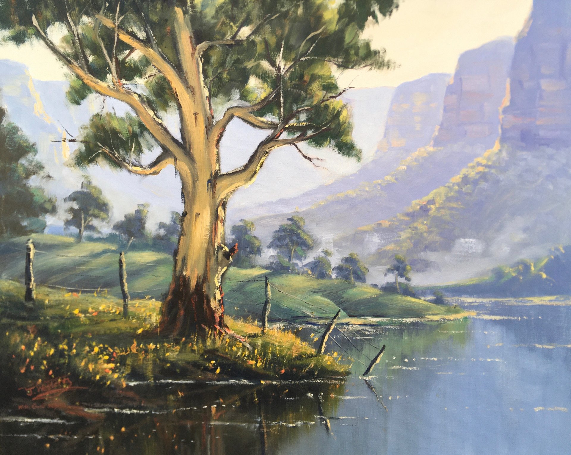 Australian Landscape Paintings Drawing - Jeremy Western
