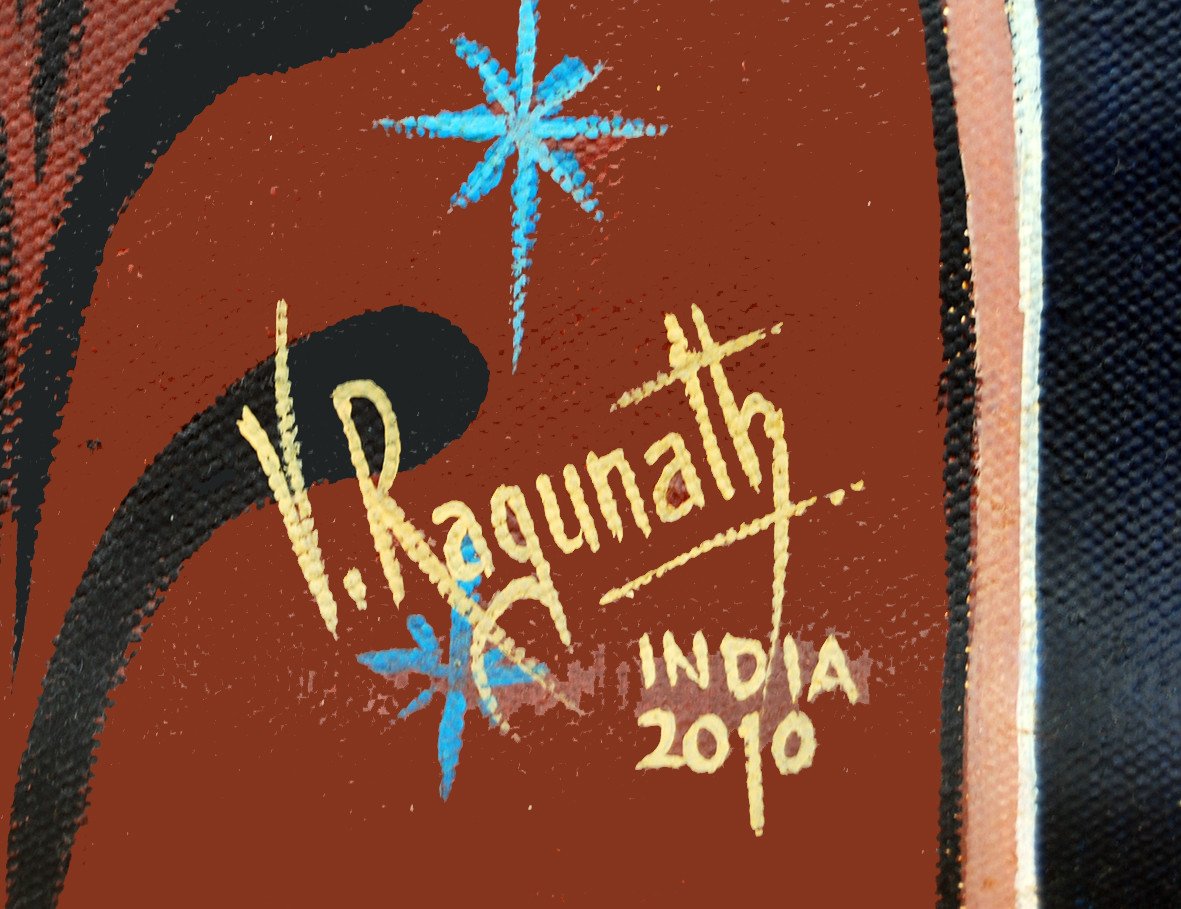 ALMIGHTY Painting by Ragunath Venkatraman - Jose Art Gallery