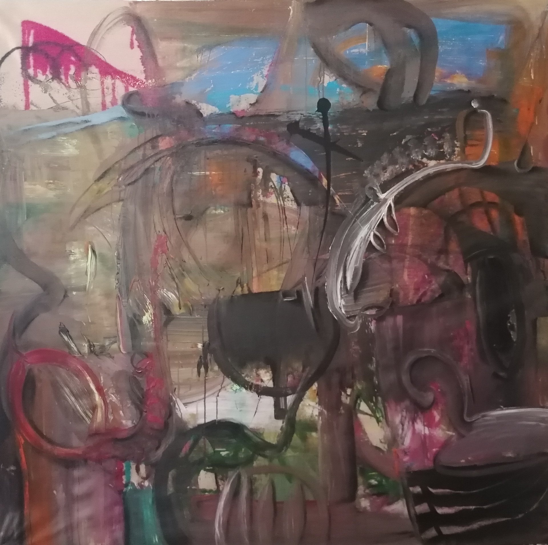 PISKY Painting by Stefano Mazzolini - Jose Art Gallery