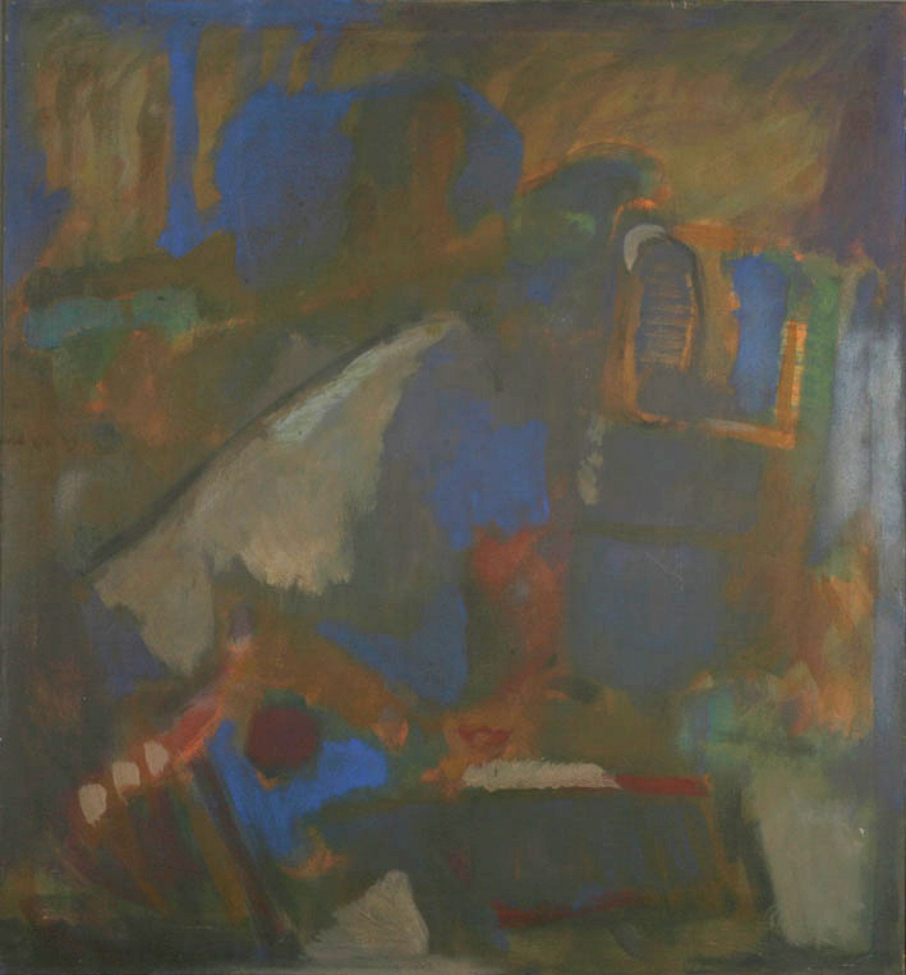 Disaster series abstraction Painting by Rasim Ozgur