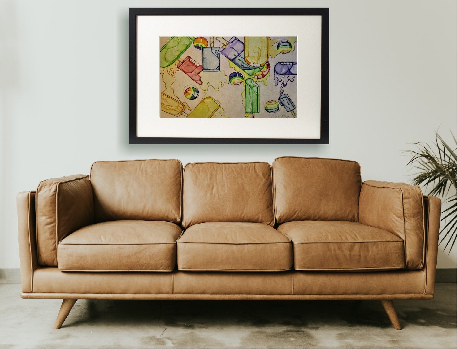 Crazy Ice Pop Painting by Terry Cornelius - Jose Art Gallery