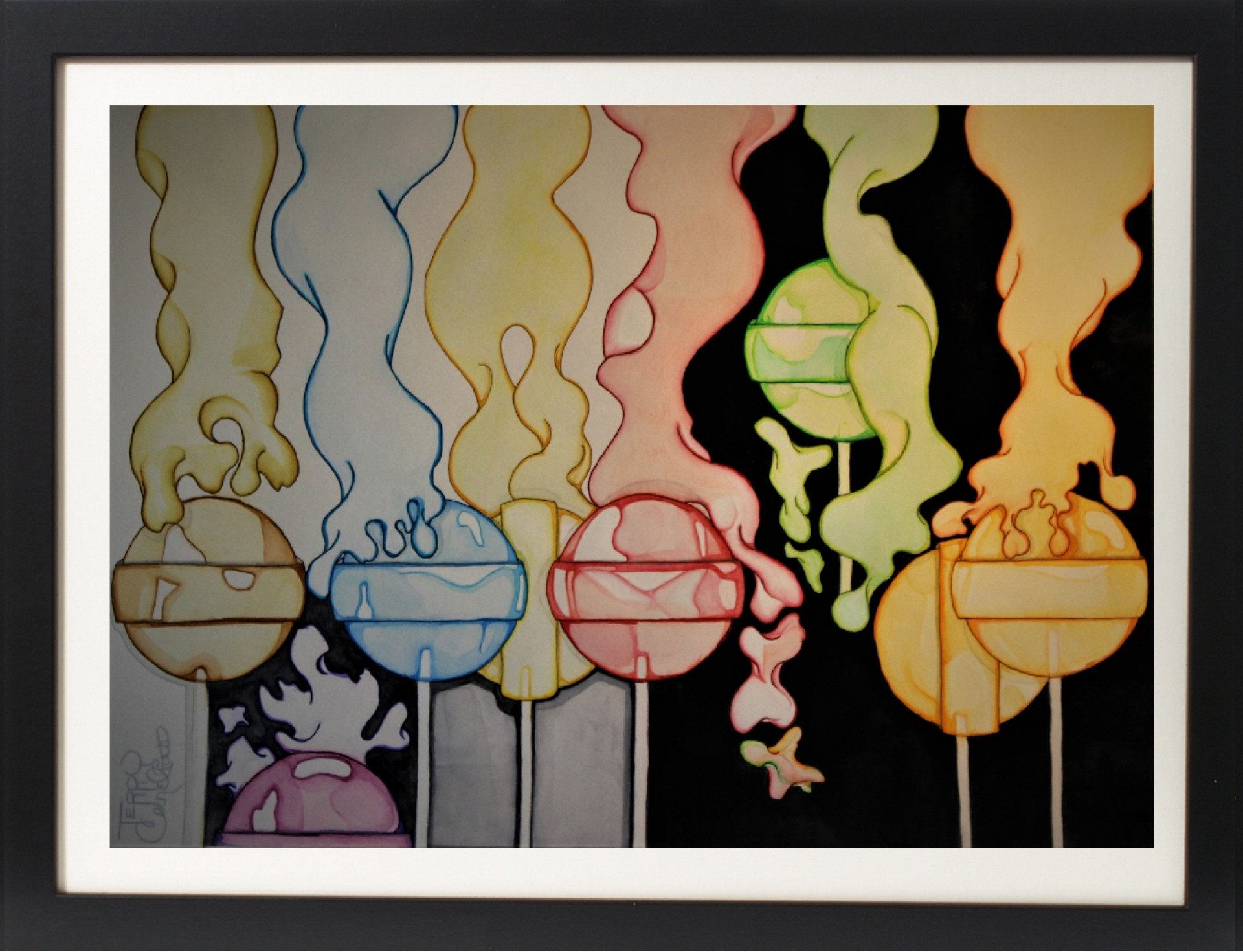 The Twins Rowan & Rohan Painting by Terry Cornelius - Jose Art Gallery