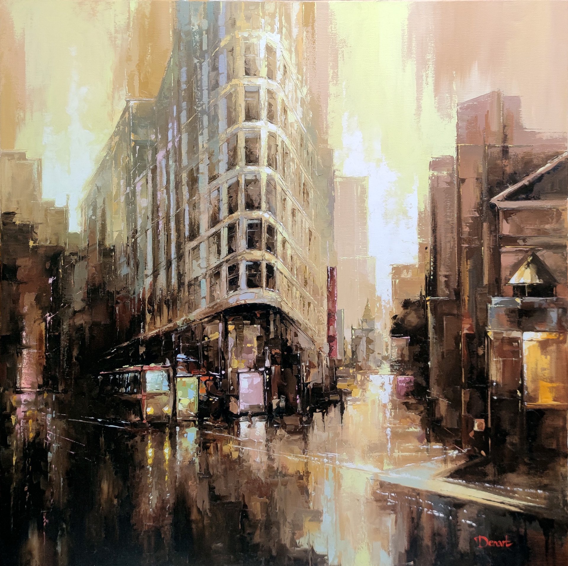 Amanecer Painting by Denis Puchkov - Jose Art Gallery