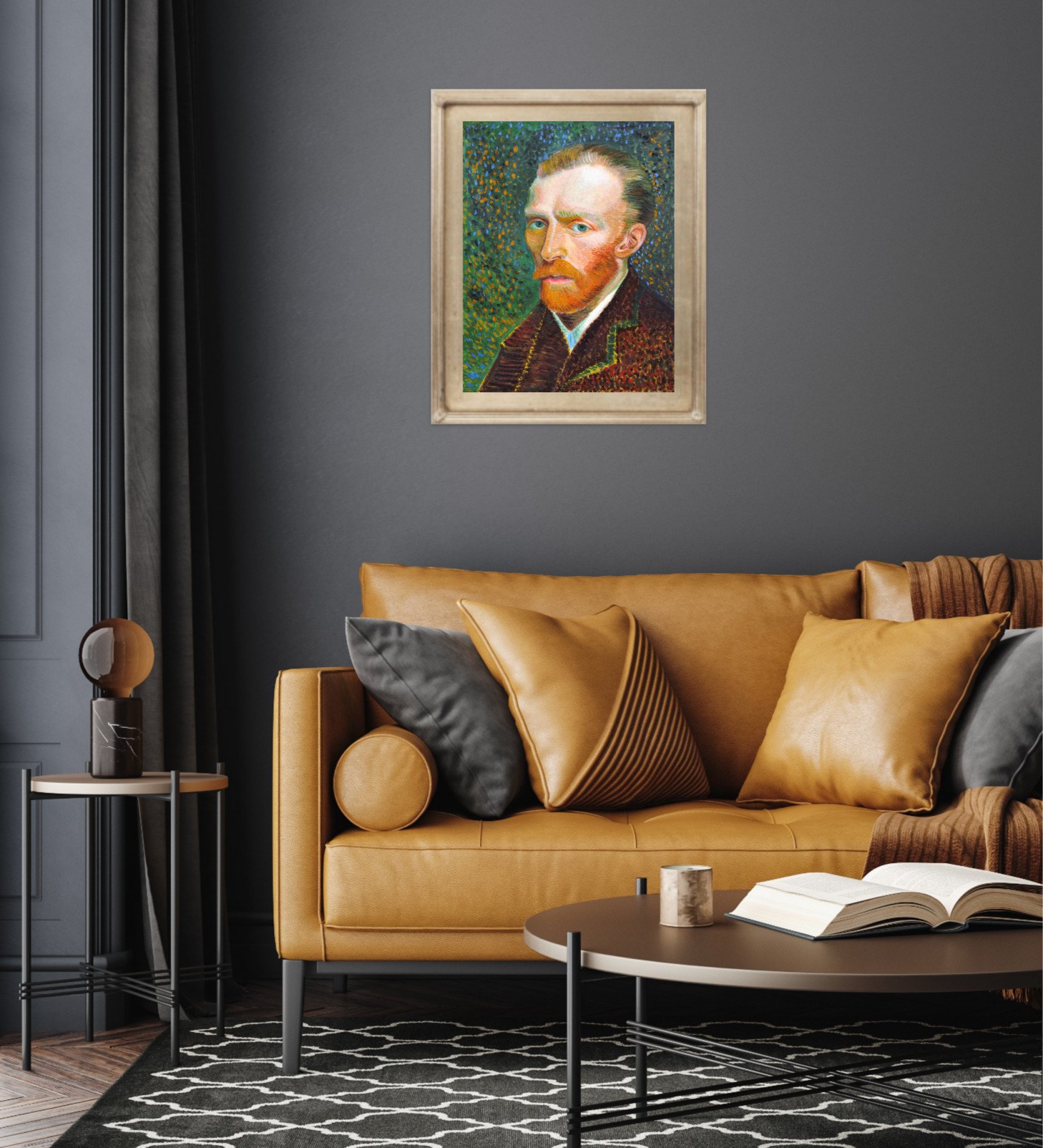 Van Gogh portrait Painting by Elena Gerasimova - Jose Art Gallery