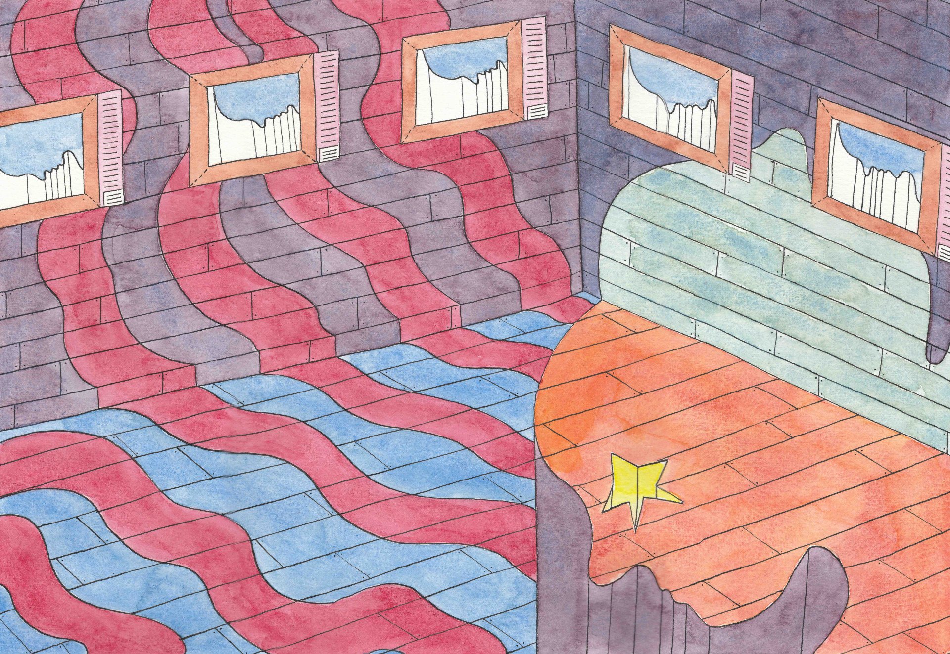 Stars Painting by Sandro Cocco - Jose Art Gallery