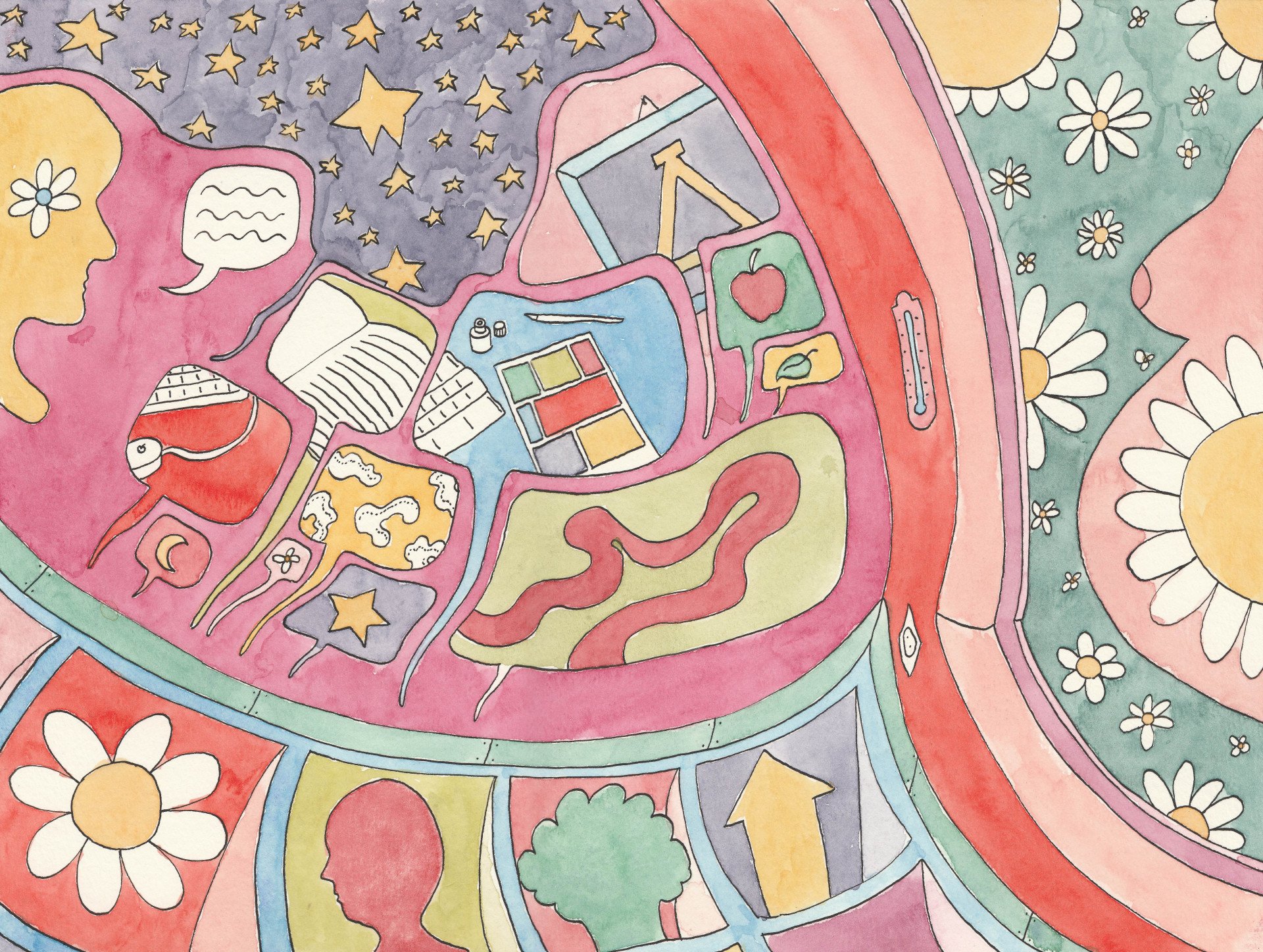 Time Painting by Sandro Cocco - Jose Art Gallery