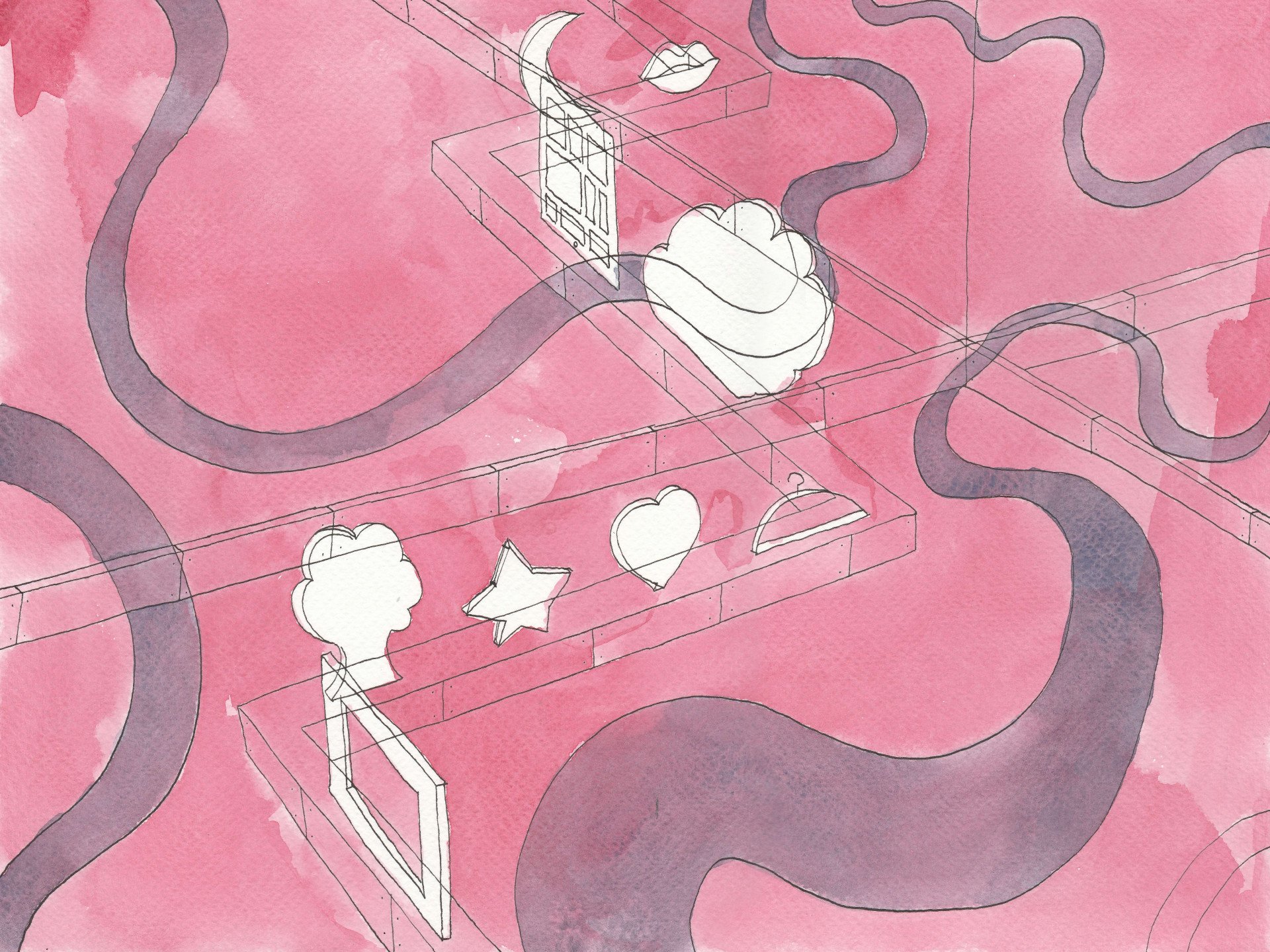 Le Voyage Painting by Sandro Cocco - Jose Art Gallery