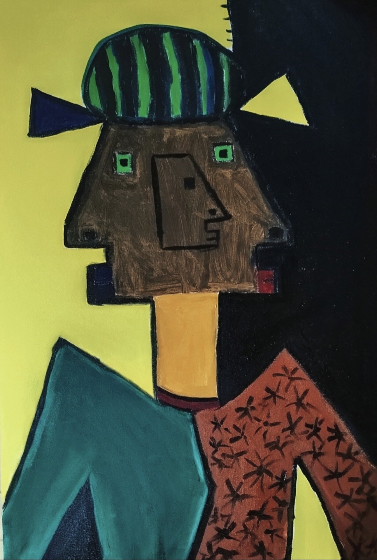 JONNIE Painting by Konstantin Gallari(Turkov)