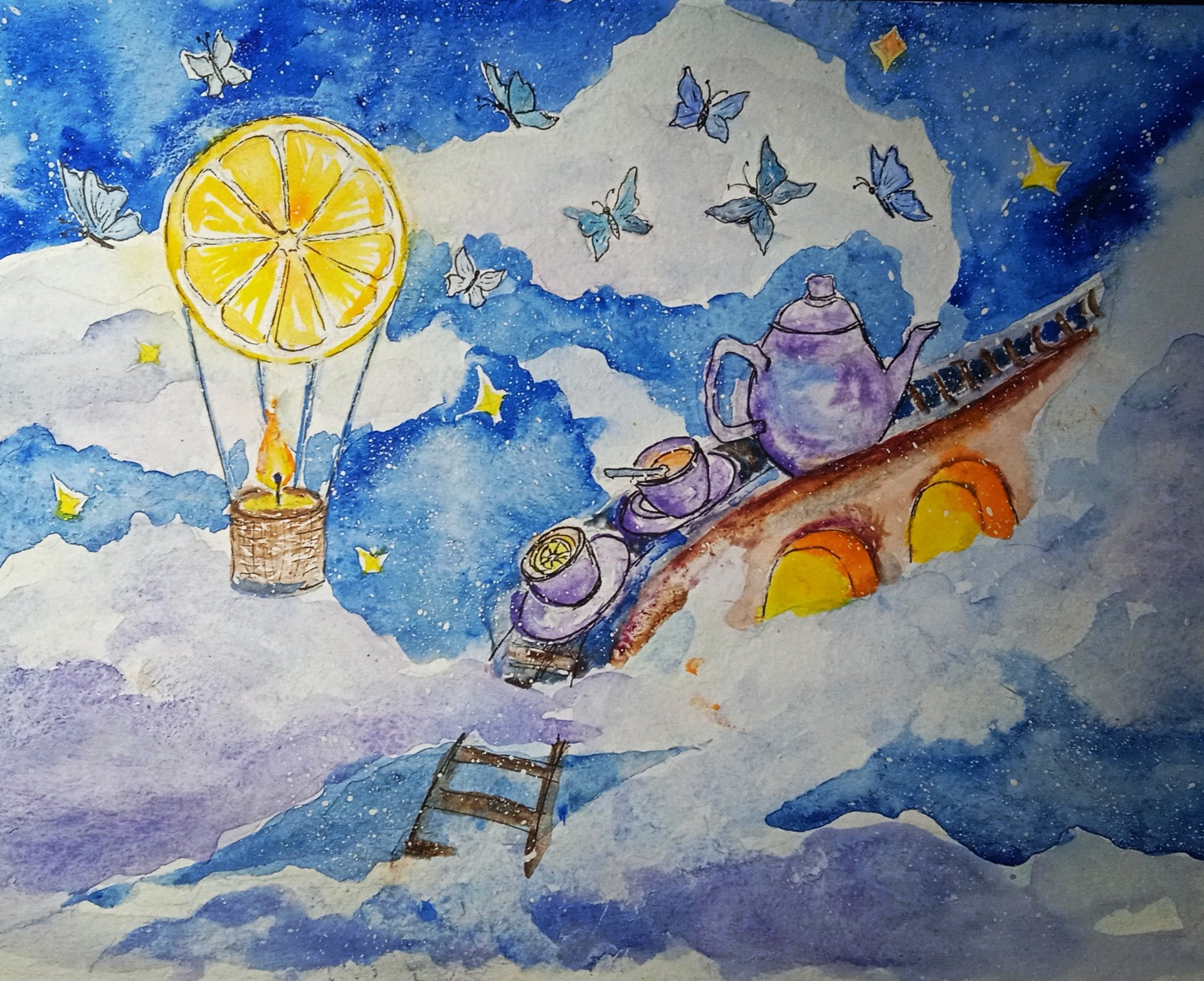 Odnajdy V Skazke Drawing - Elena Lebedeva - Jose Art Gallery