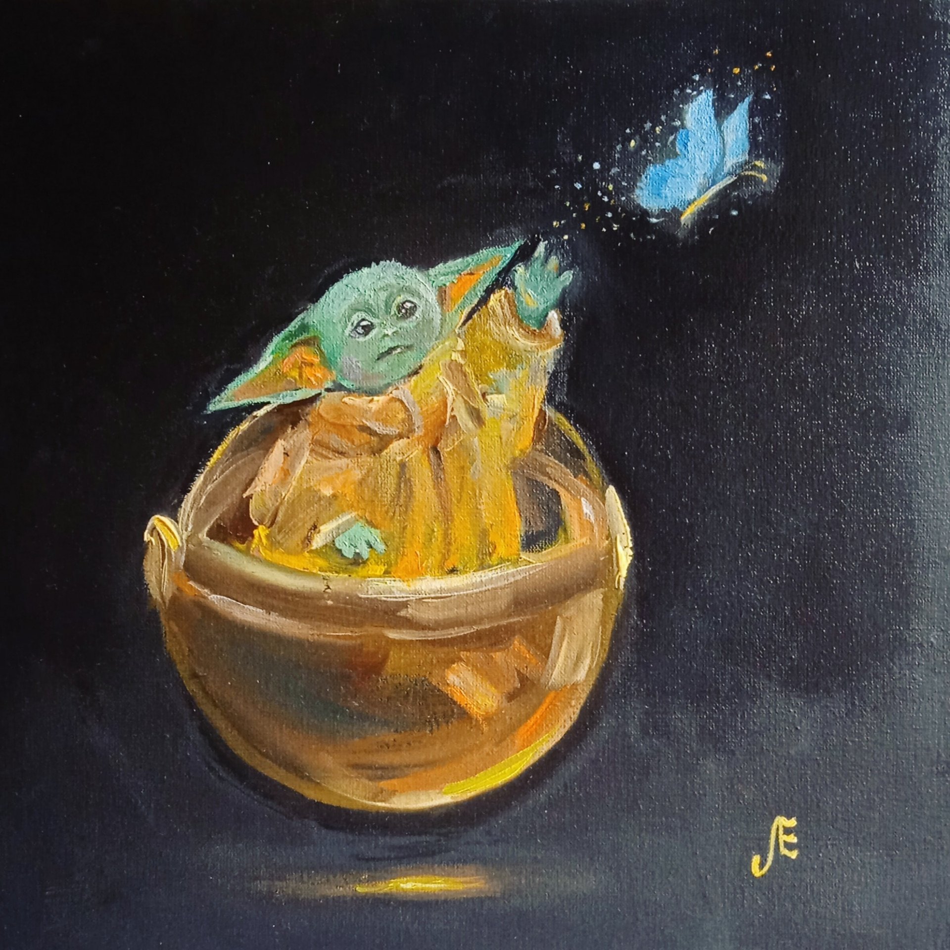Картина «Малюк Грогу», Олена Лебедєва - Jose Art Gallery