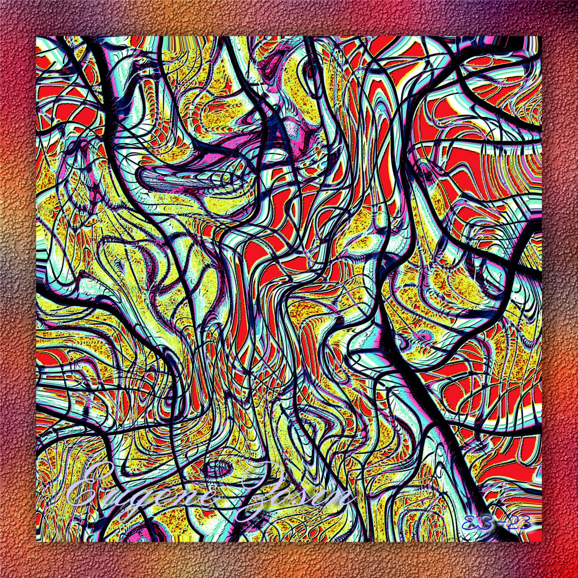 Through The Flexus Digital Art - Eugene Zosin