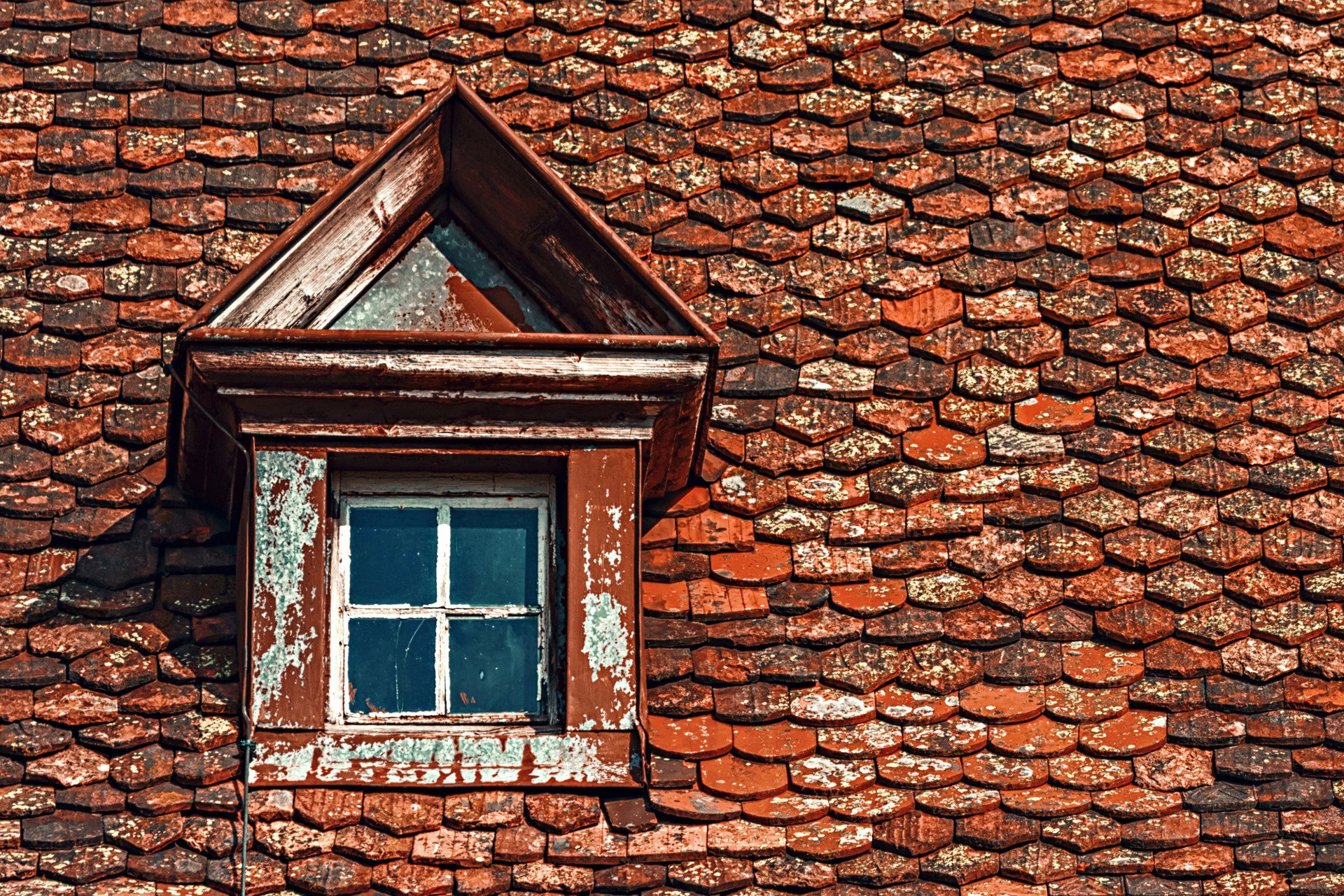 Mansard, roof window Photography - Lidiya Dmitrieva