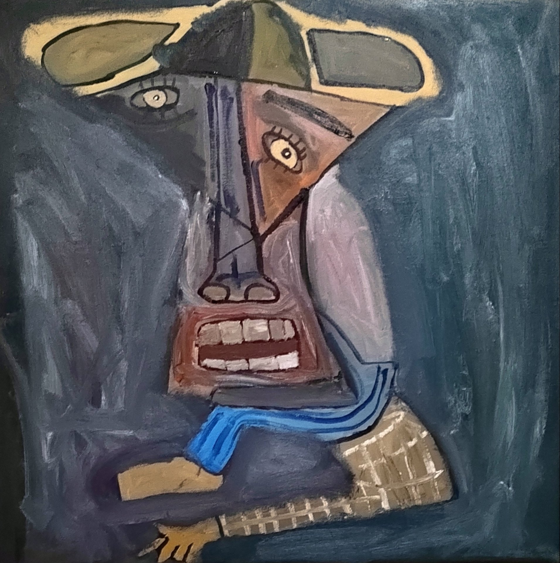 Wanderer Painting by Konstantin Gallari(Turkov)