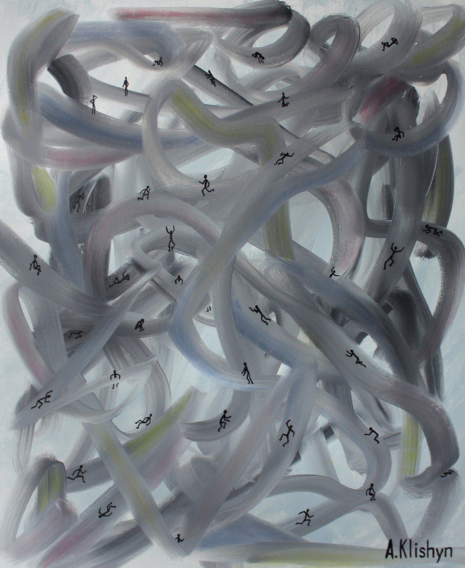 Plexus of Fates Painting by Andriy Klishyn