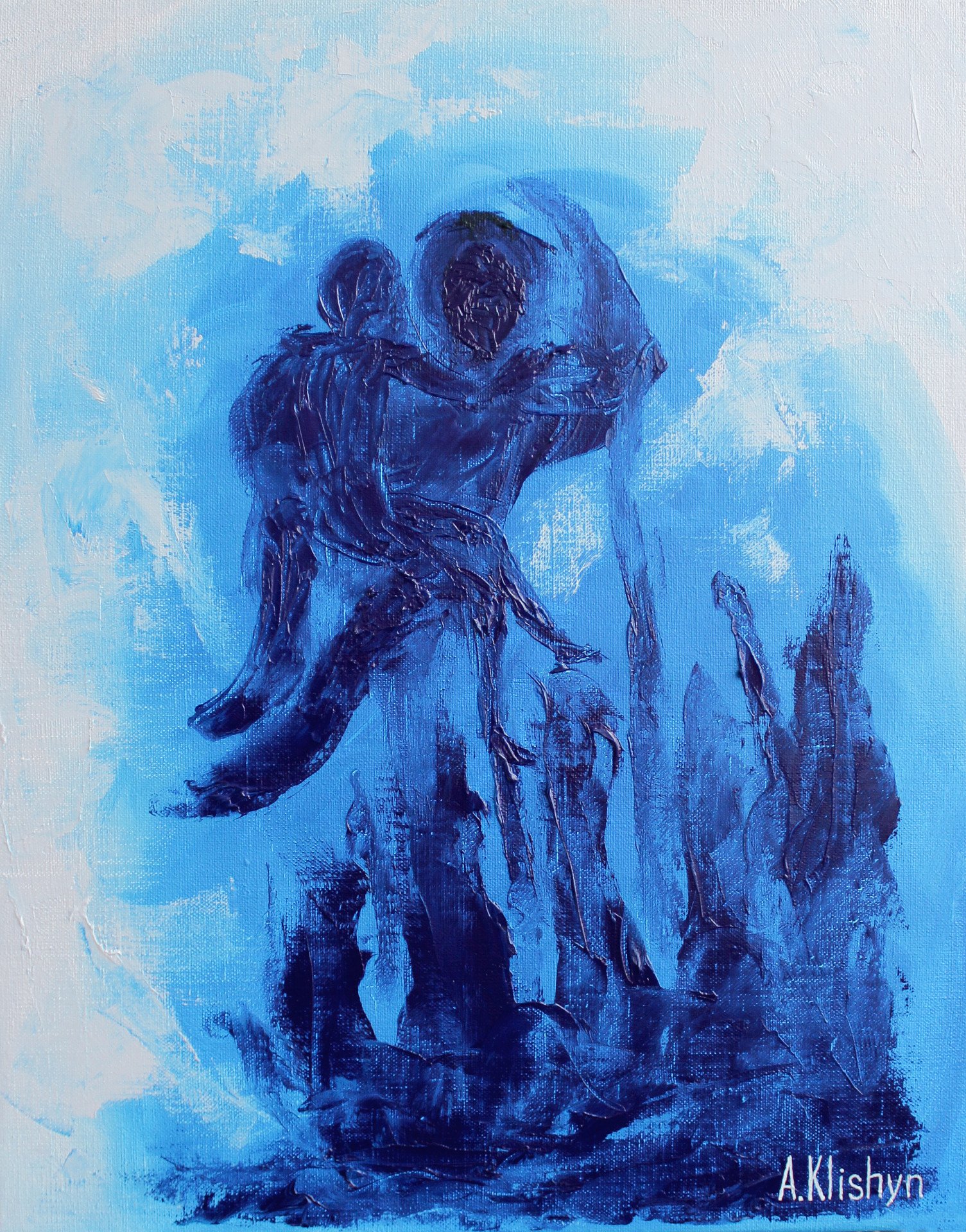 Abduction Drawing - Andriy Klishyn - Jose Art Gallery