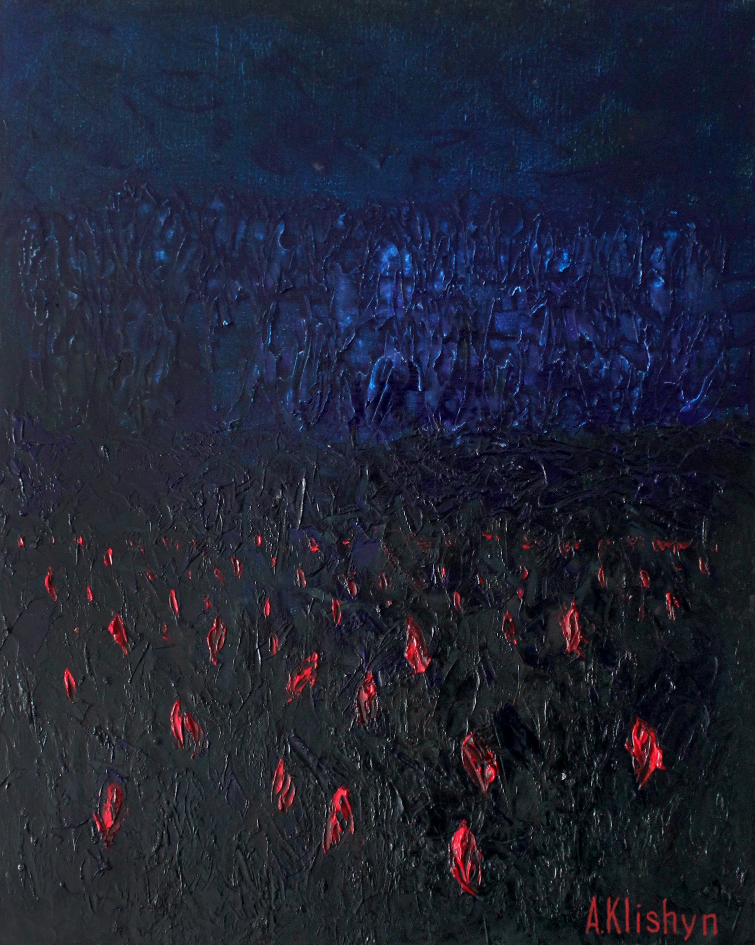 South night Digital Art - Andriy Klishyn - Jose Art Gallery