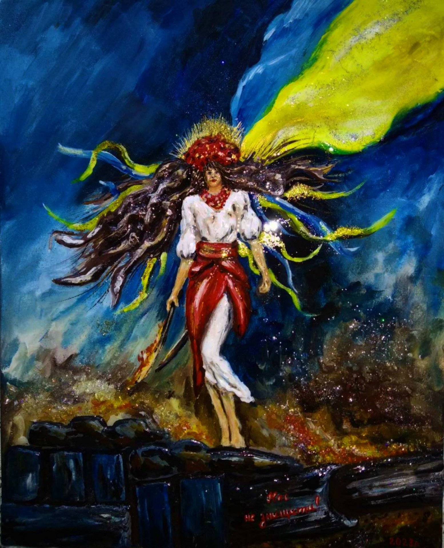 Unbreakable Painting by Lyubov Ogorodnik - Jose Art Gallery