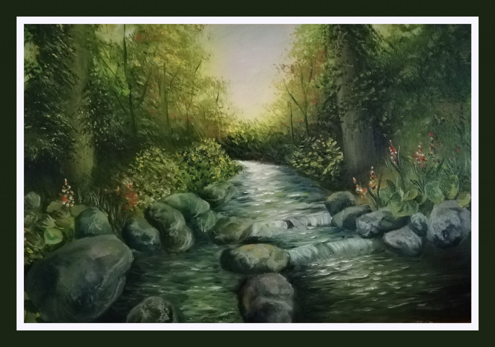 Silence Painting by Anastasia Godubjak - Jose Art Gallery