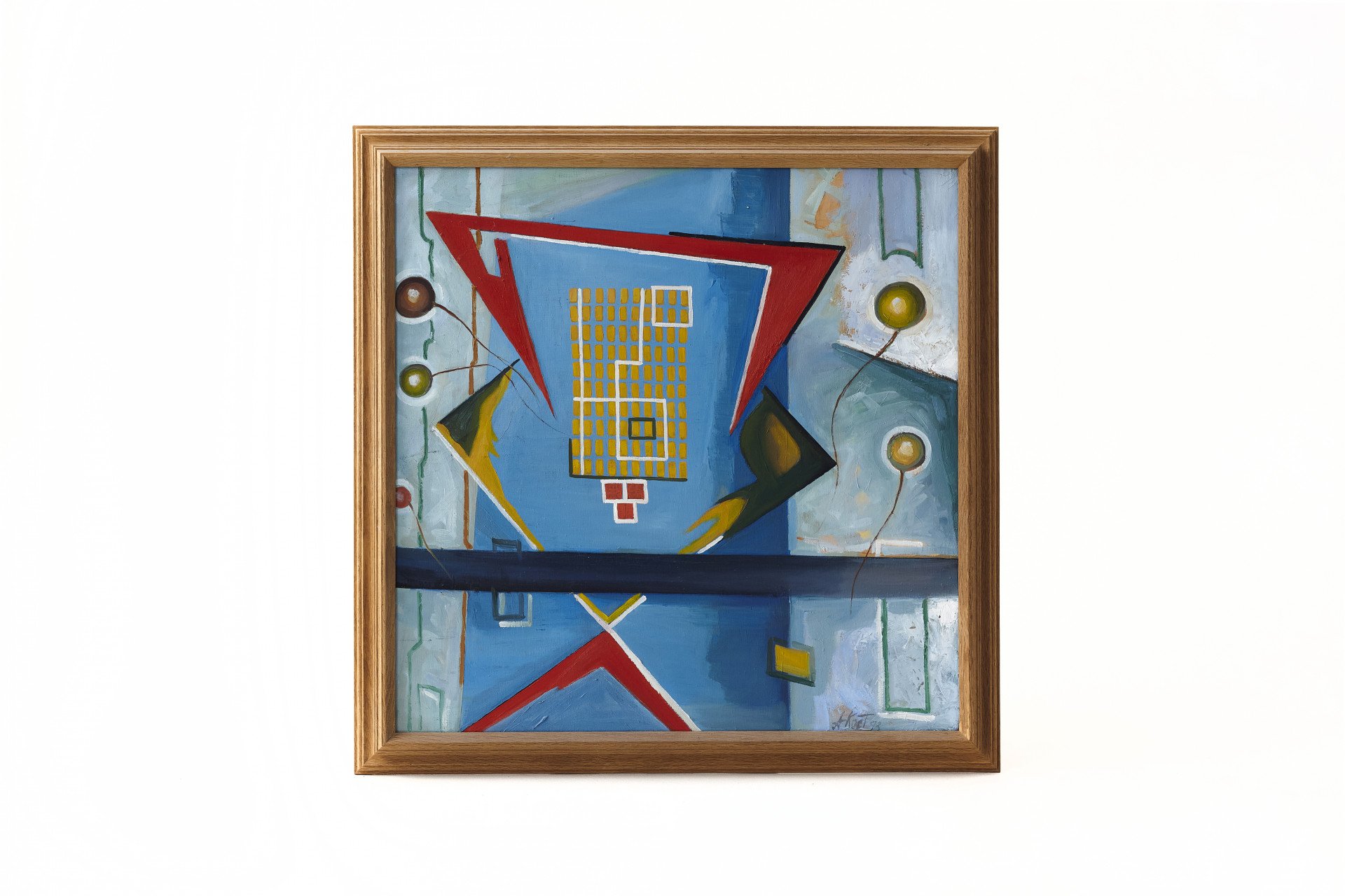 Constructive Painting by Anatoly Kost - Jose Art Gallery