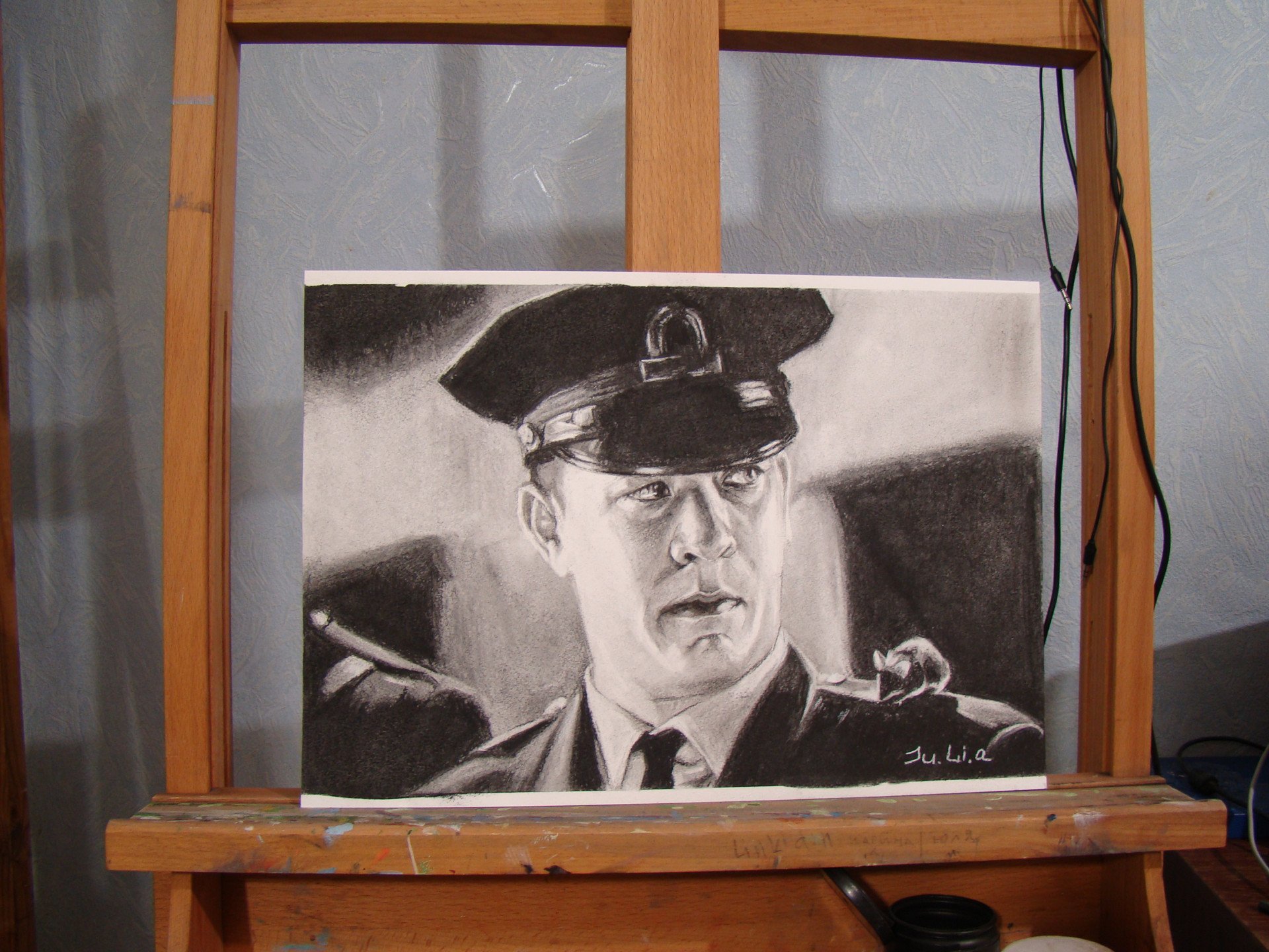 Our secret Drawing - Julia Lihina - Jose Art Gallery