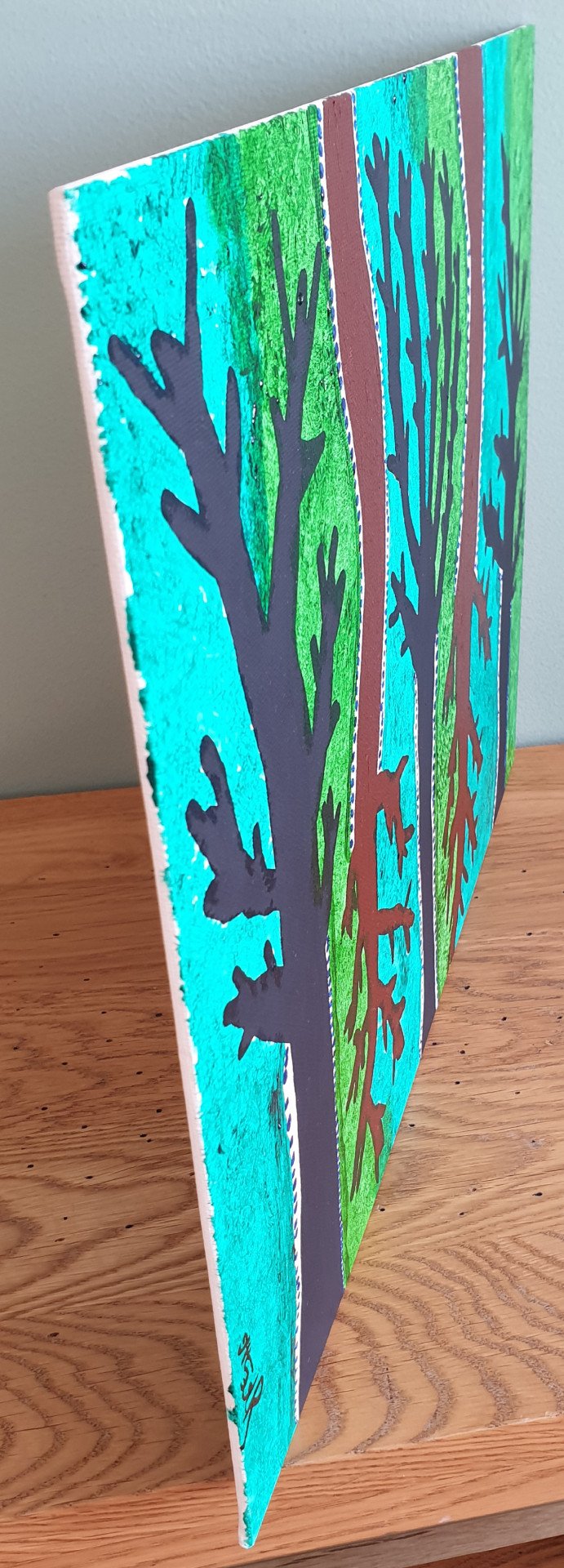 Trees Painting by Arina Mari - Jose Art Gallery