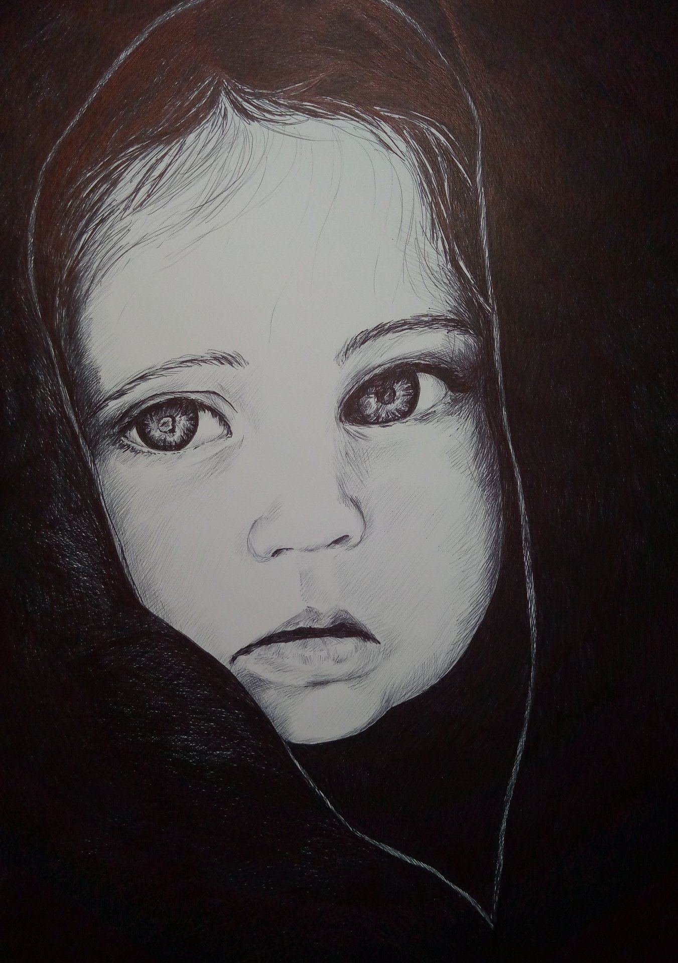 Rebenok Drawing - Vita Ivanova - Jose Art Gallery