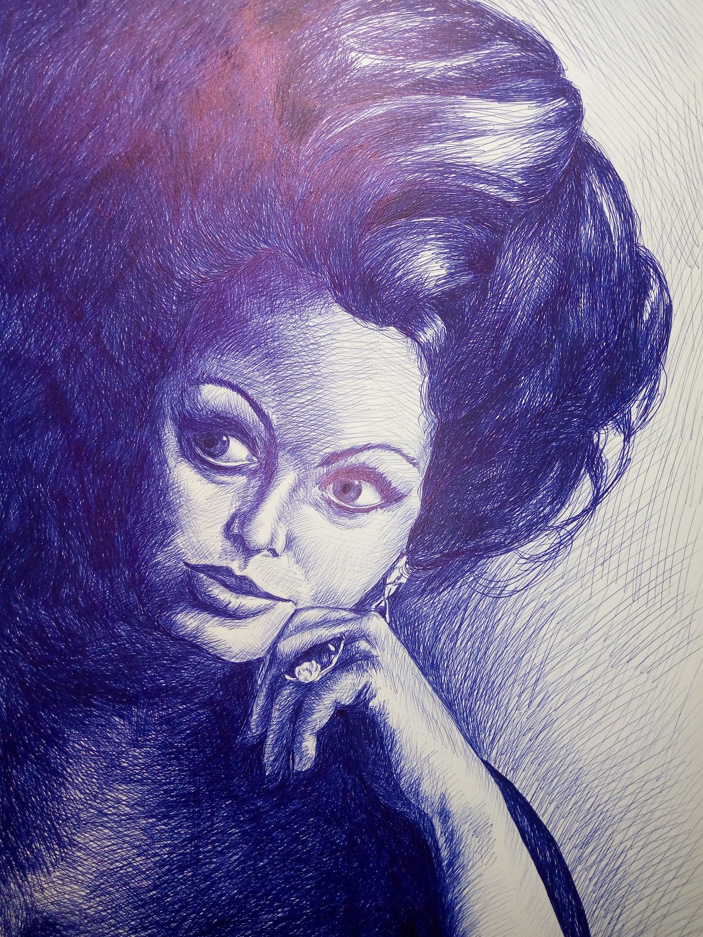 Sophia Loren Zeichnung - Vita Ivanova - Jose Art Gallery