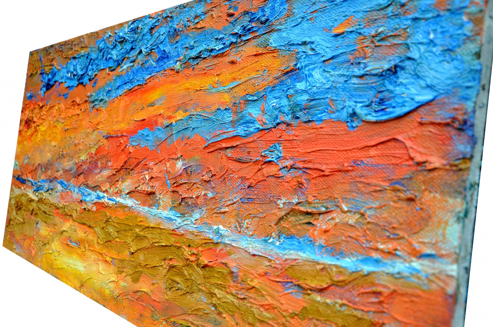 Orange. Painting by Olga Bejina - Jose Art Gallery