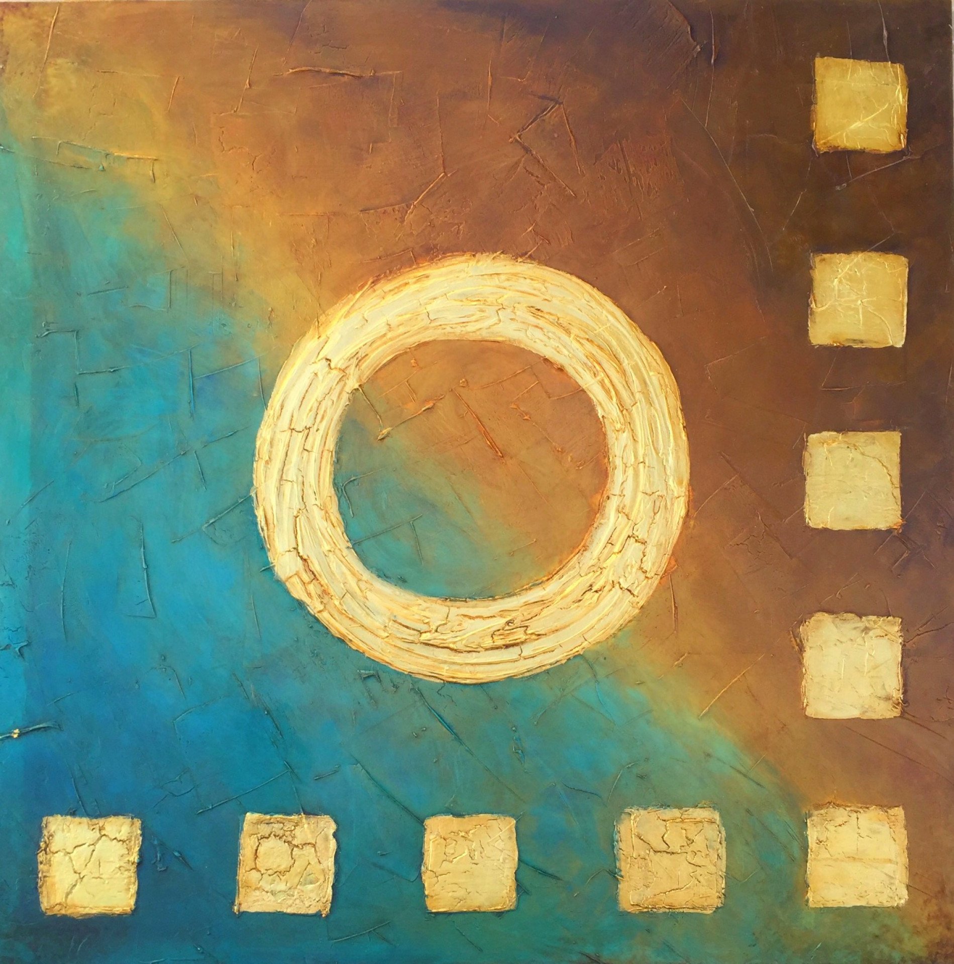 The Ring Painting by Niloofar Aryan - Jose Art Gallery