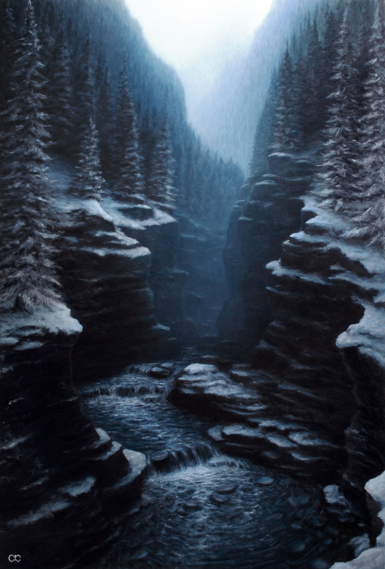 Canyon Painting by Stanislav Kuznietsov - Jose Art Gallery