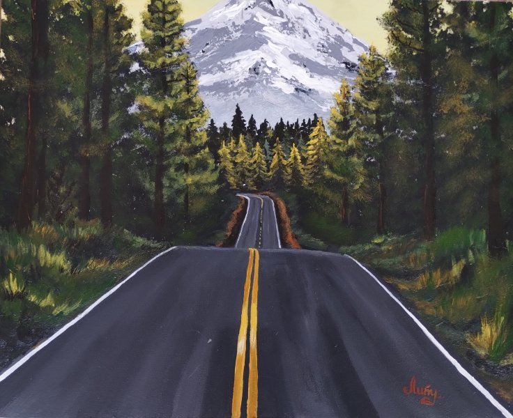 The way Painting by Veleslava - Jose Art Gallery