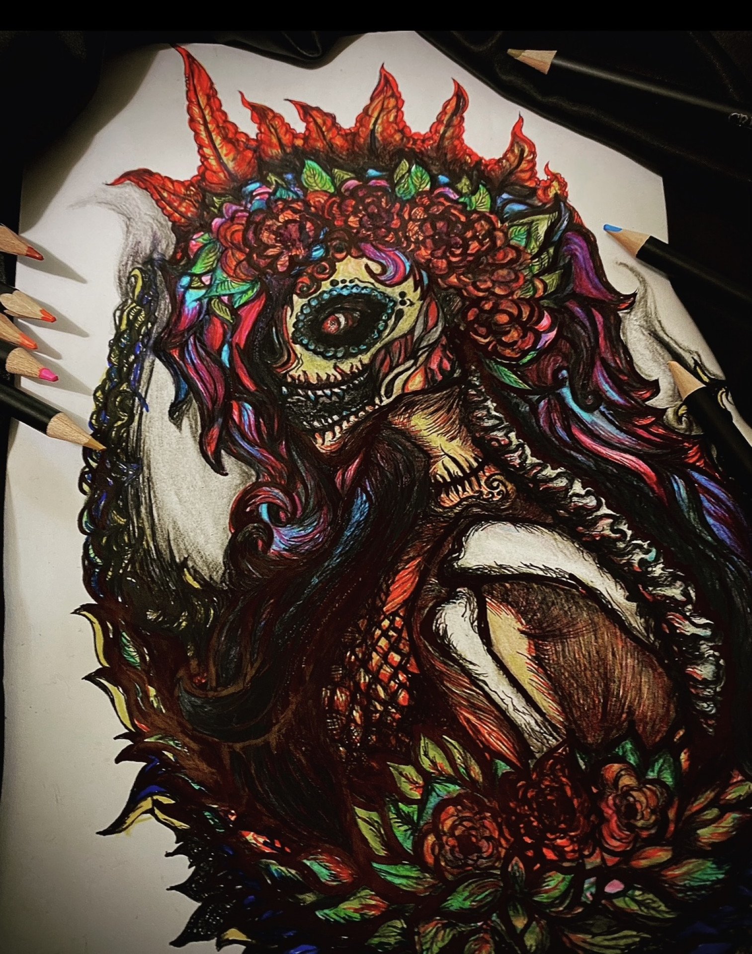 Life in death Painting by PLAMENovna - Jose Art Gallery