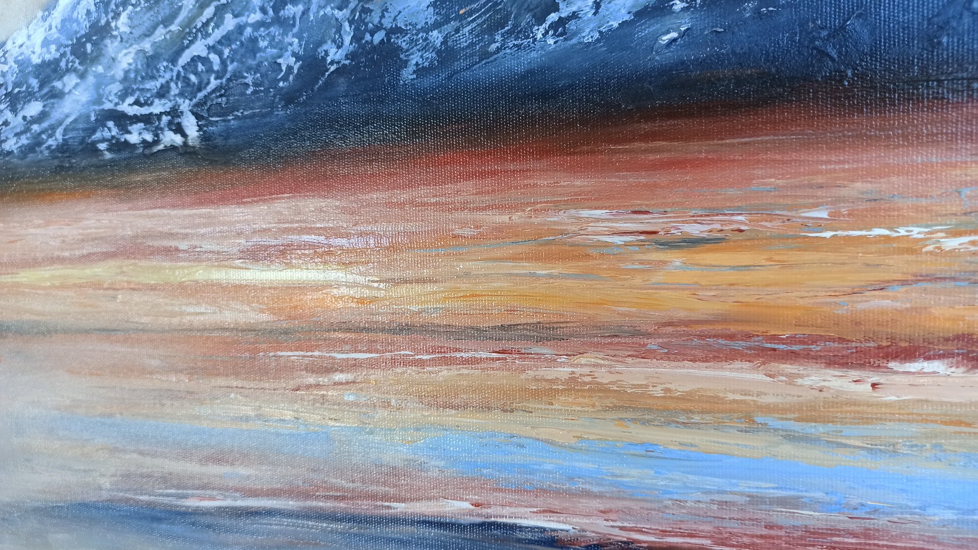 At dawn Painting by Sveta Makarenko - Jose Art Gallery