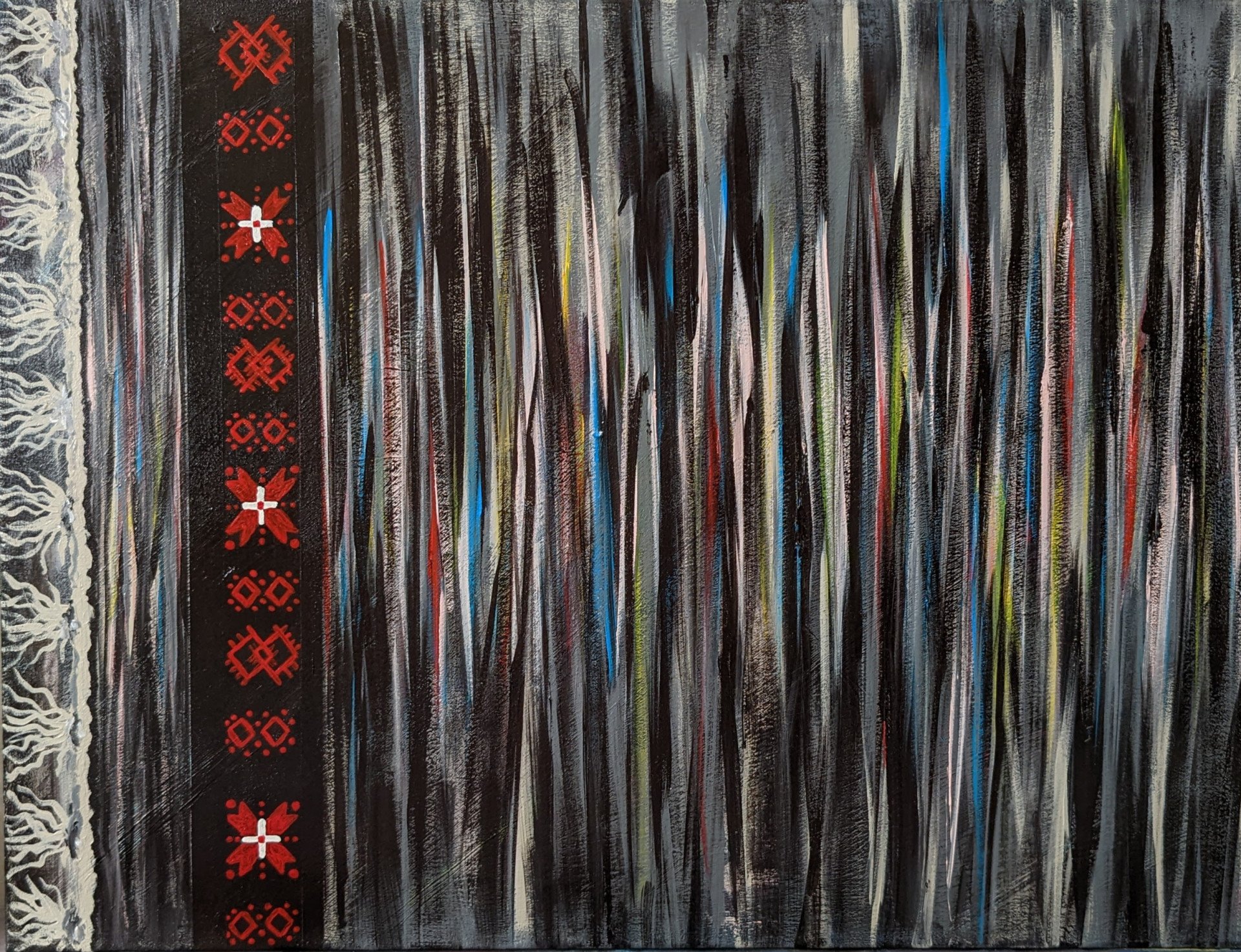 CODE UA Painting by RUBLIOV MAX - Jose Art Gallery