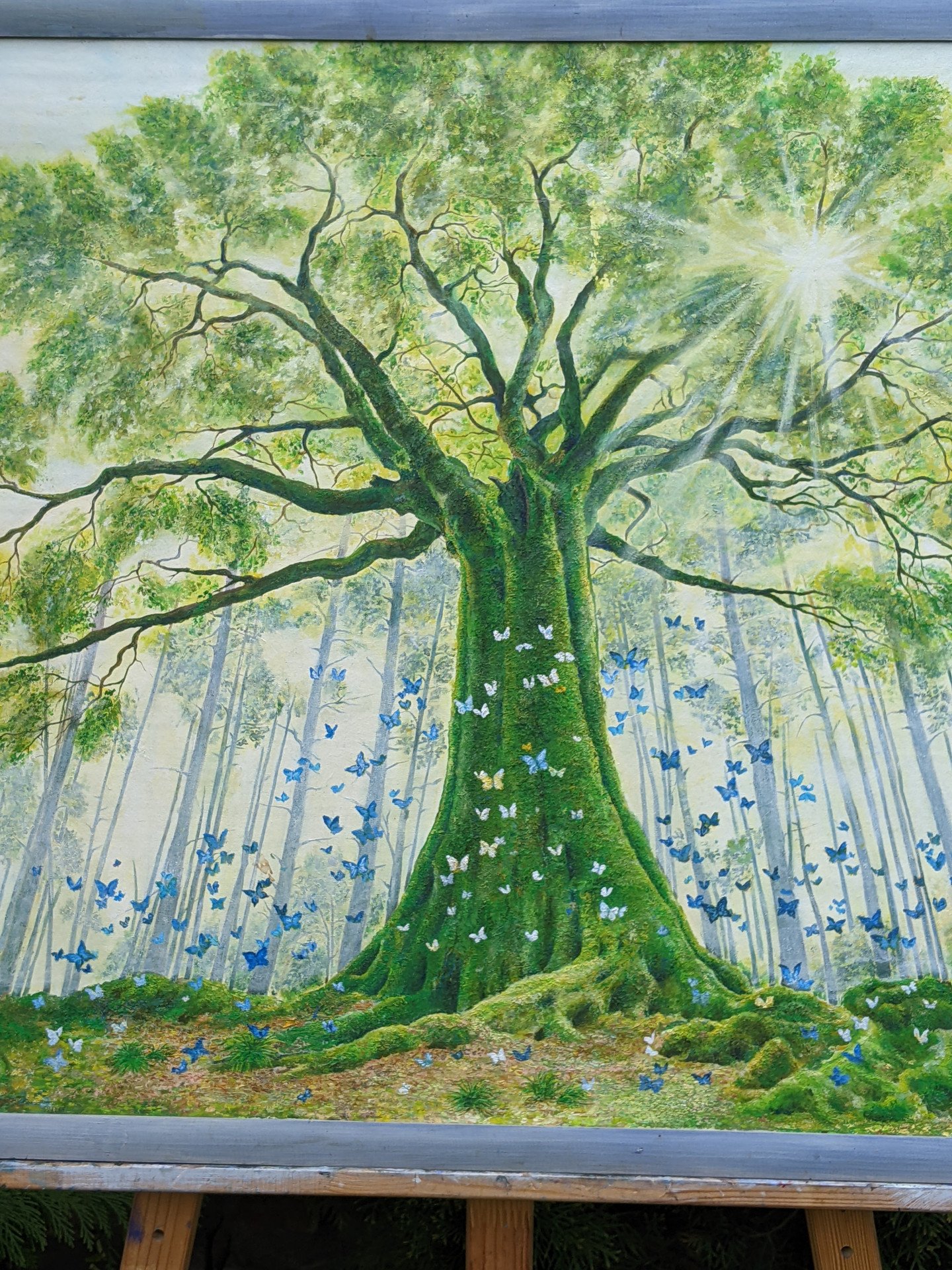 Tree of happiness Painting by Natalia Osipova