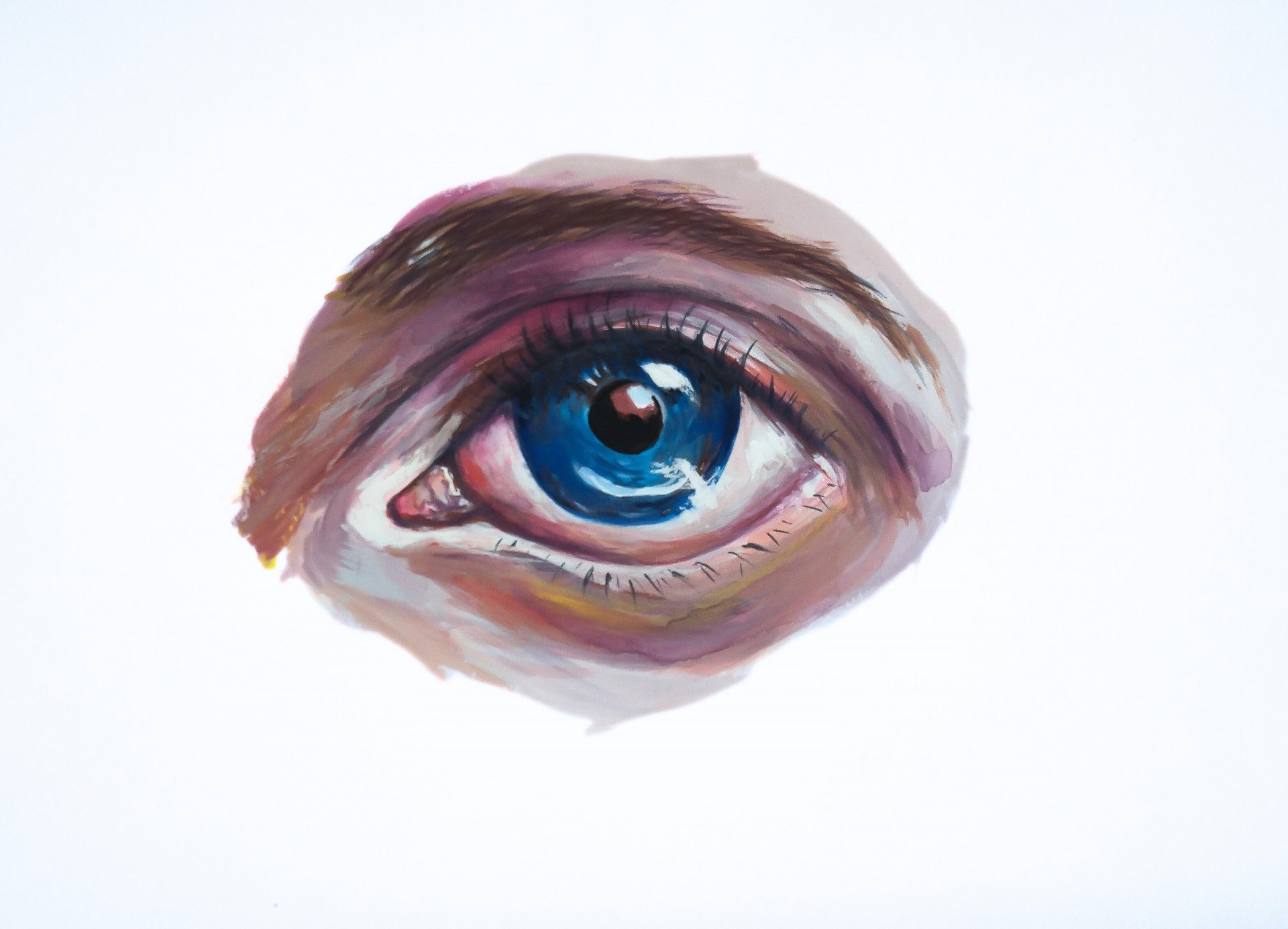 Rejection Gouache Original Art Painting by ASHSTYLE25 1