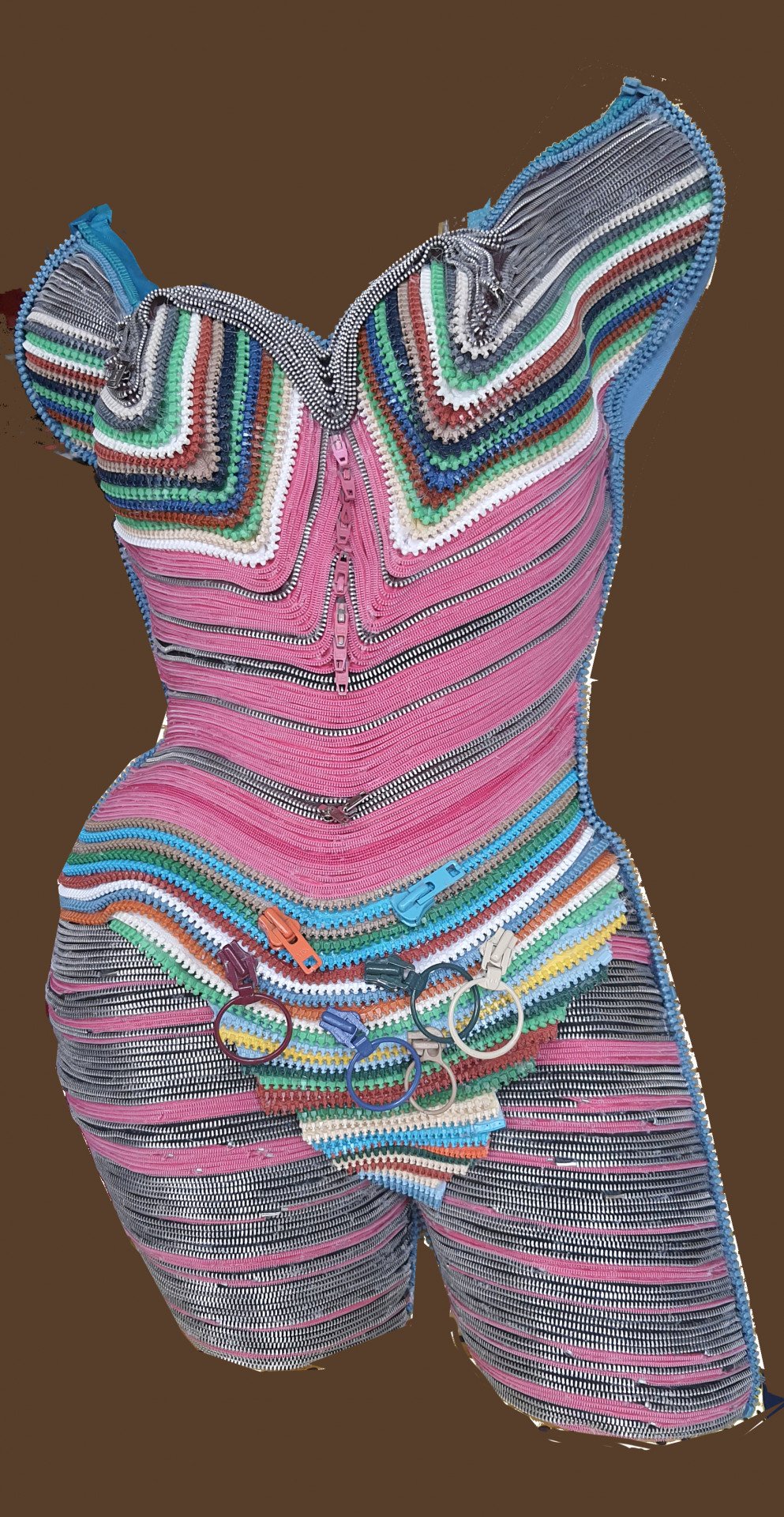 Zips Women Painting by Jaffa Meir - Jose Art Gallery