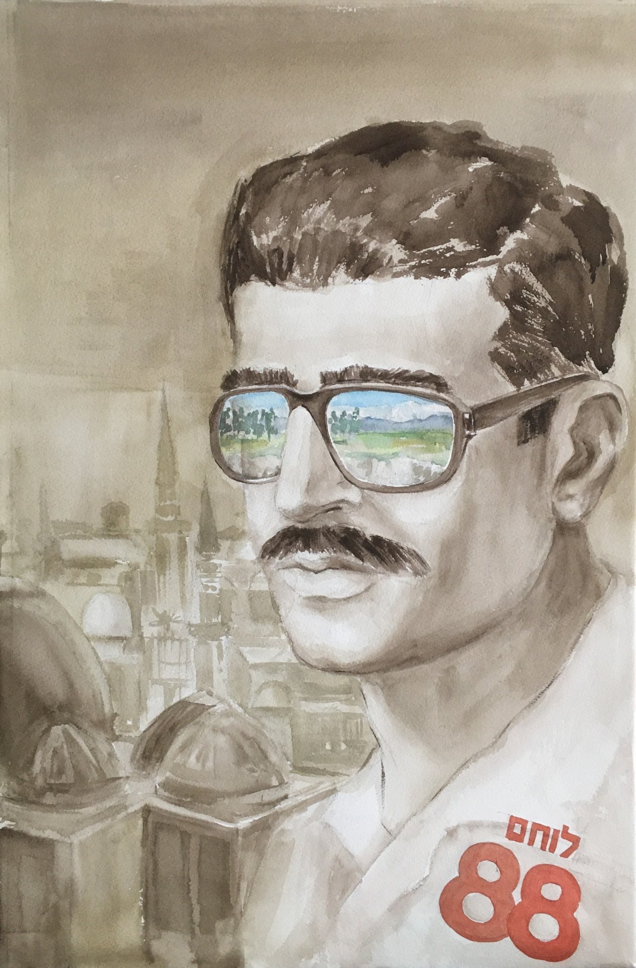 Eli Cohen Drawing - Alona Shpendik - Jose Art Gallery