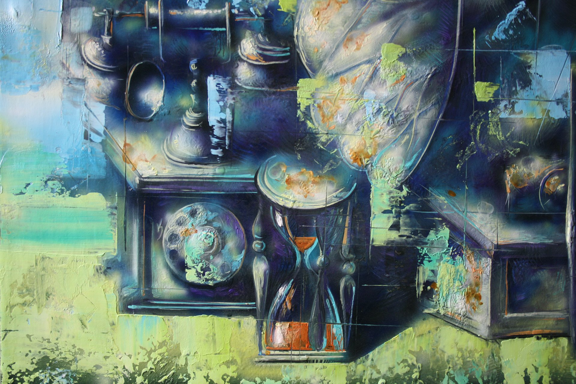 Still life nostalgia Painting by Alexandr Dobrodiy - Jose Art Gallery