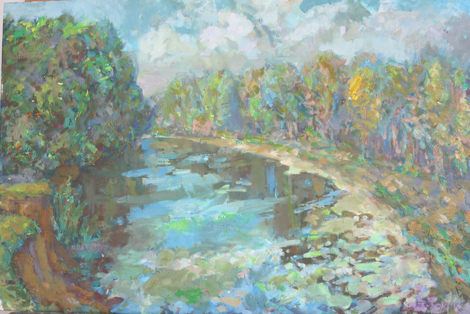 September Painting by Sergey Bogachik - Jose Art Gallery