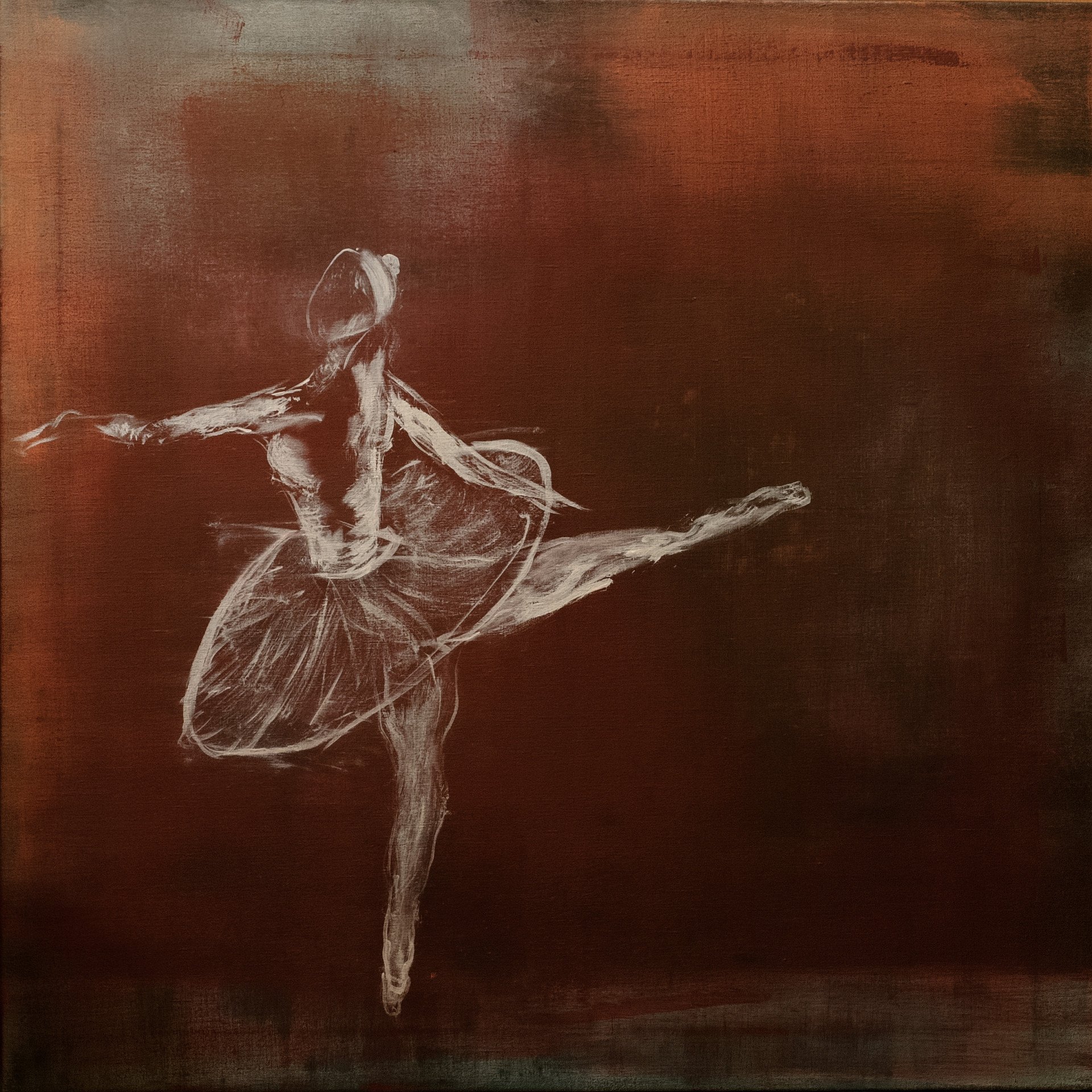 Ballerina Painting by Oleksii Nosenko - Jose Art Gallery