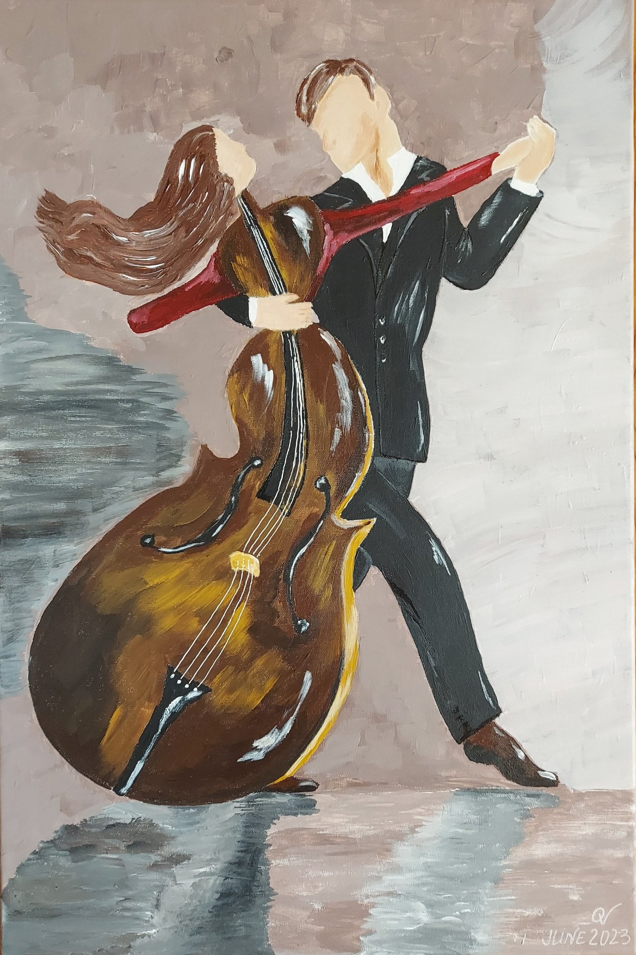 Tango Painting by Vanda Orlova - Jose Art Gallery
