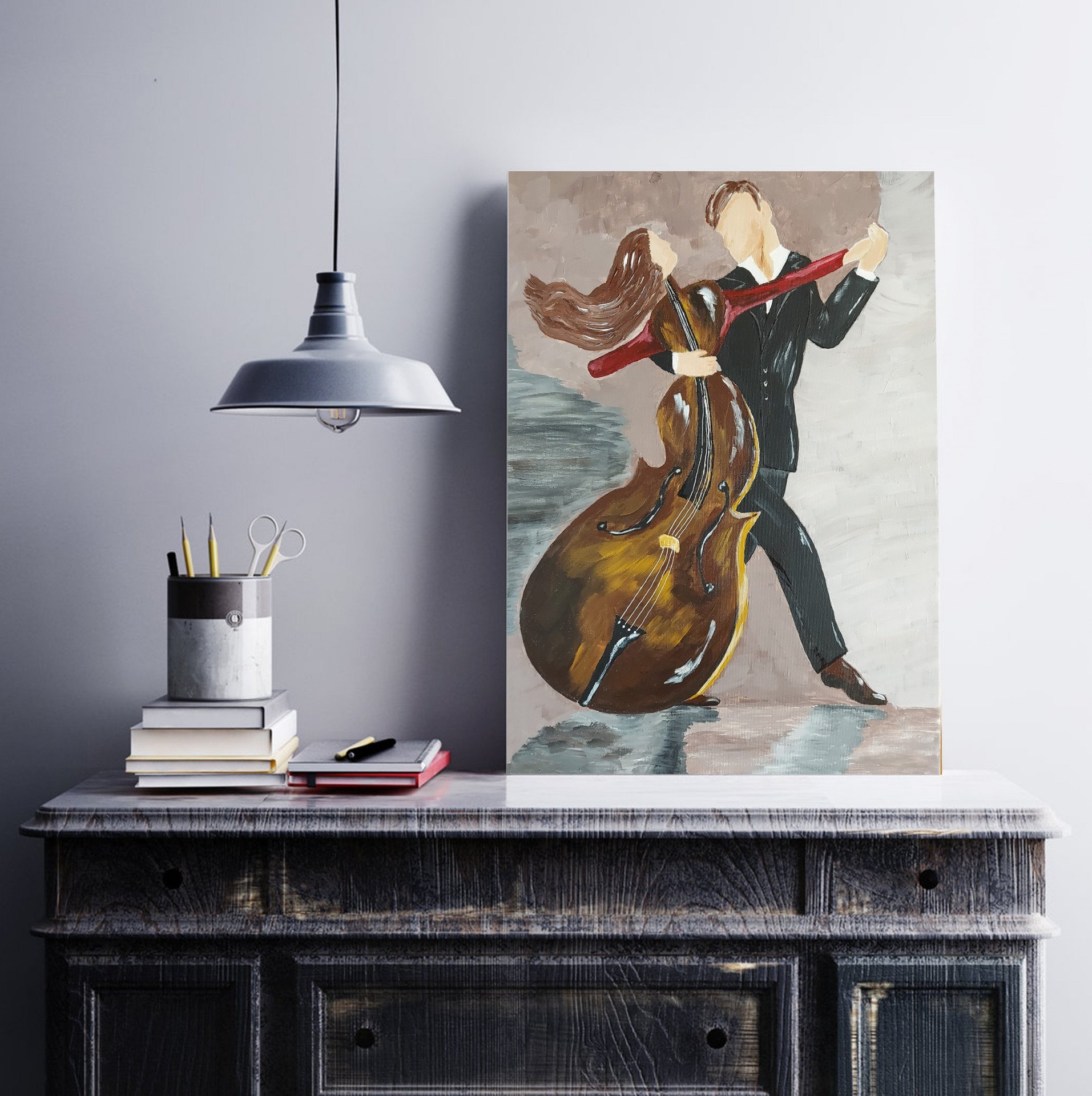 Tango Painting by Vanda Orlova - Jose Art Gallery