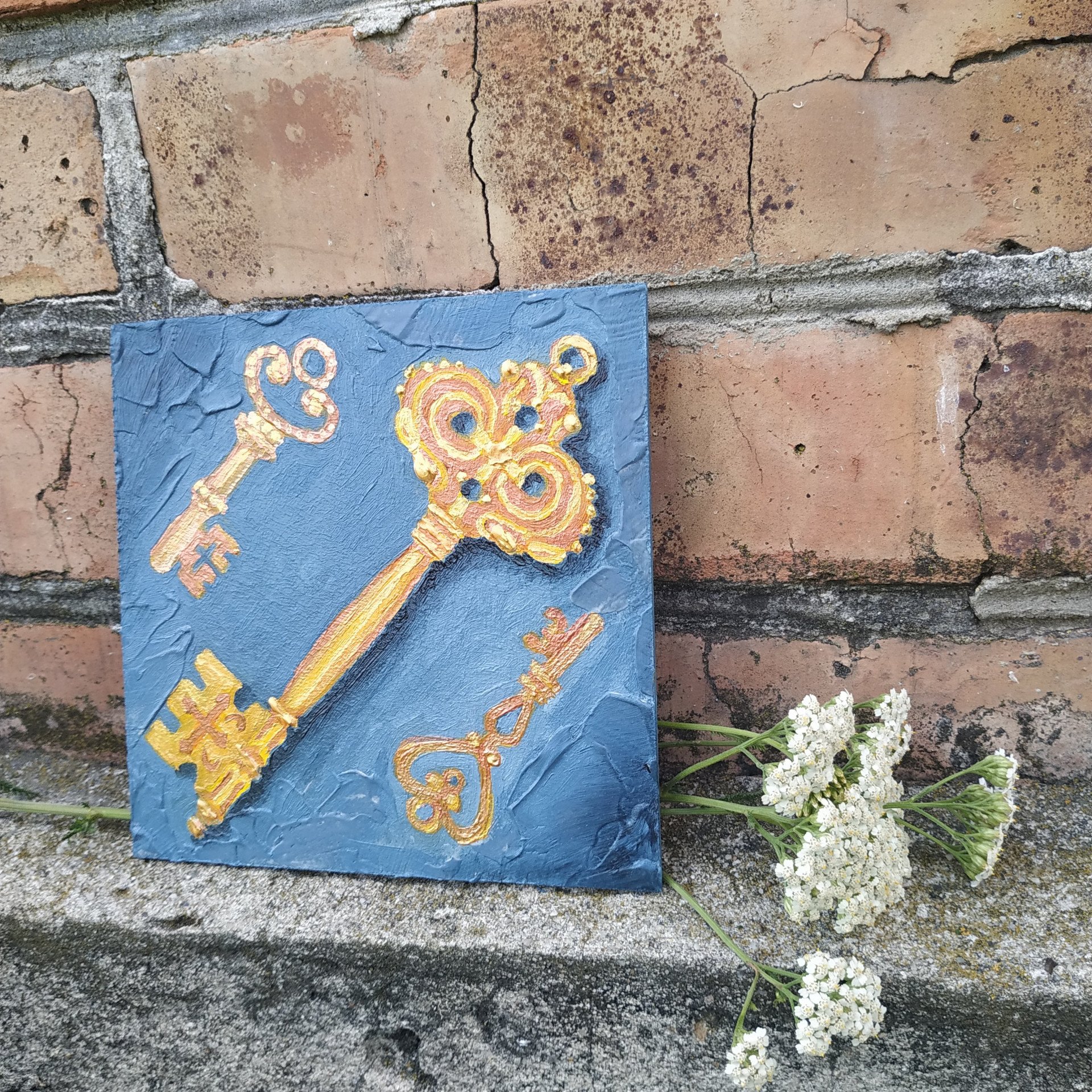 Lock And Key Painting